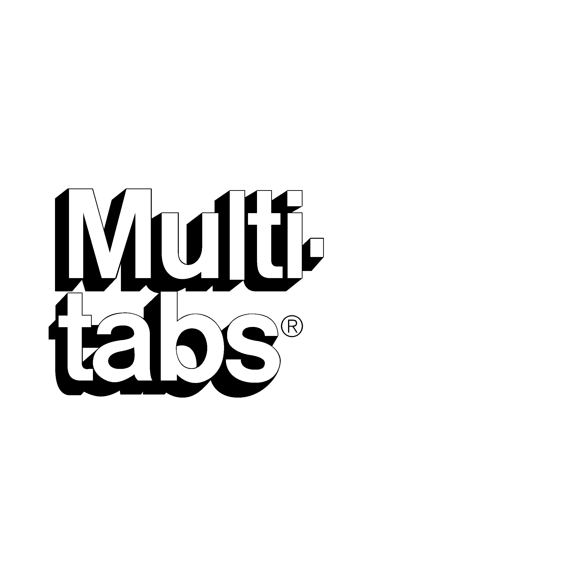 Multi tabs Logo PNG Transparent & SVG Vector - Freebie Supply