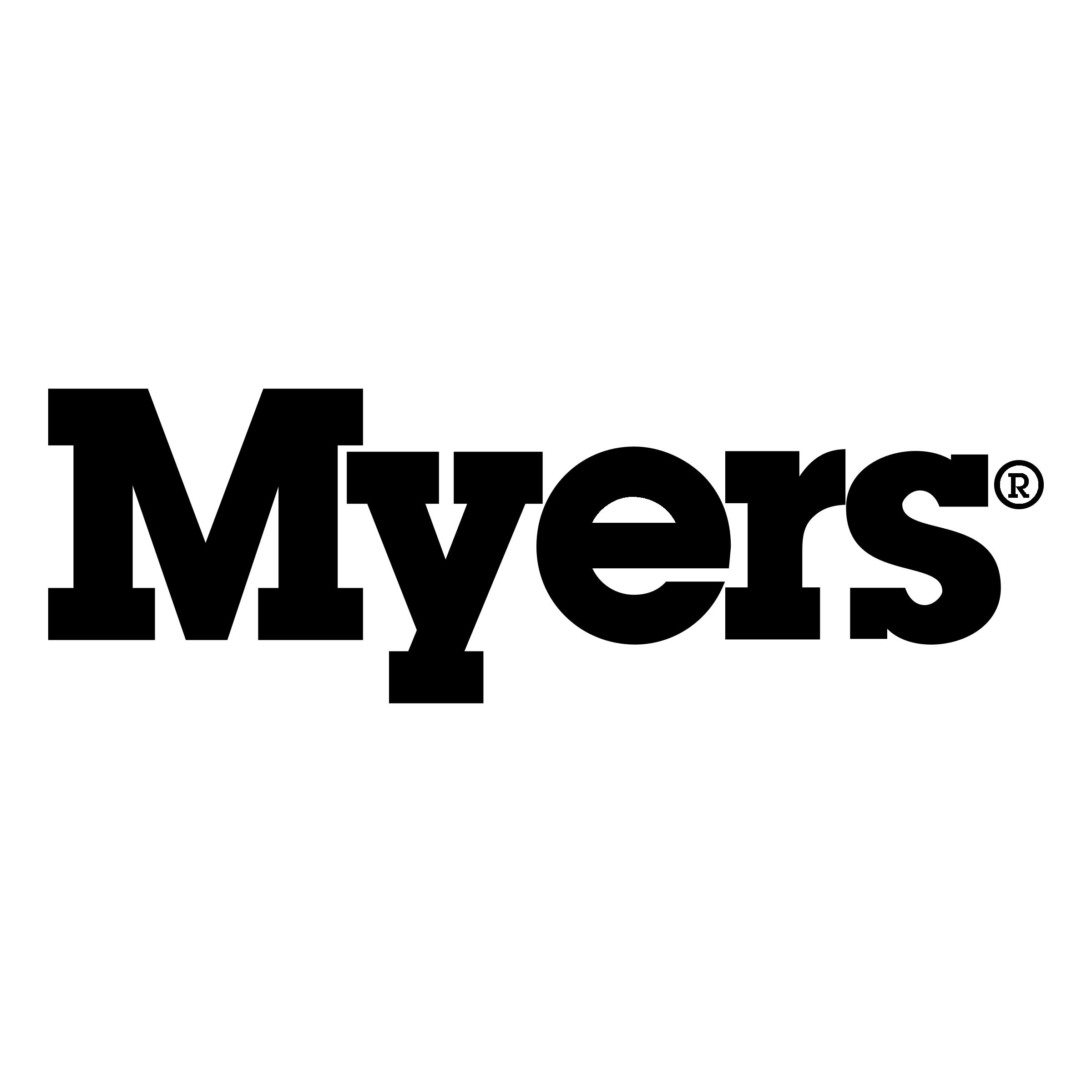 Myers Logo PNG Transparent & SVG Vector - Freebie Supply
