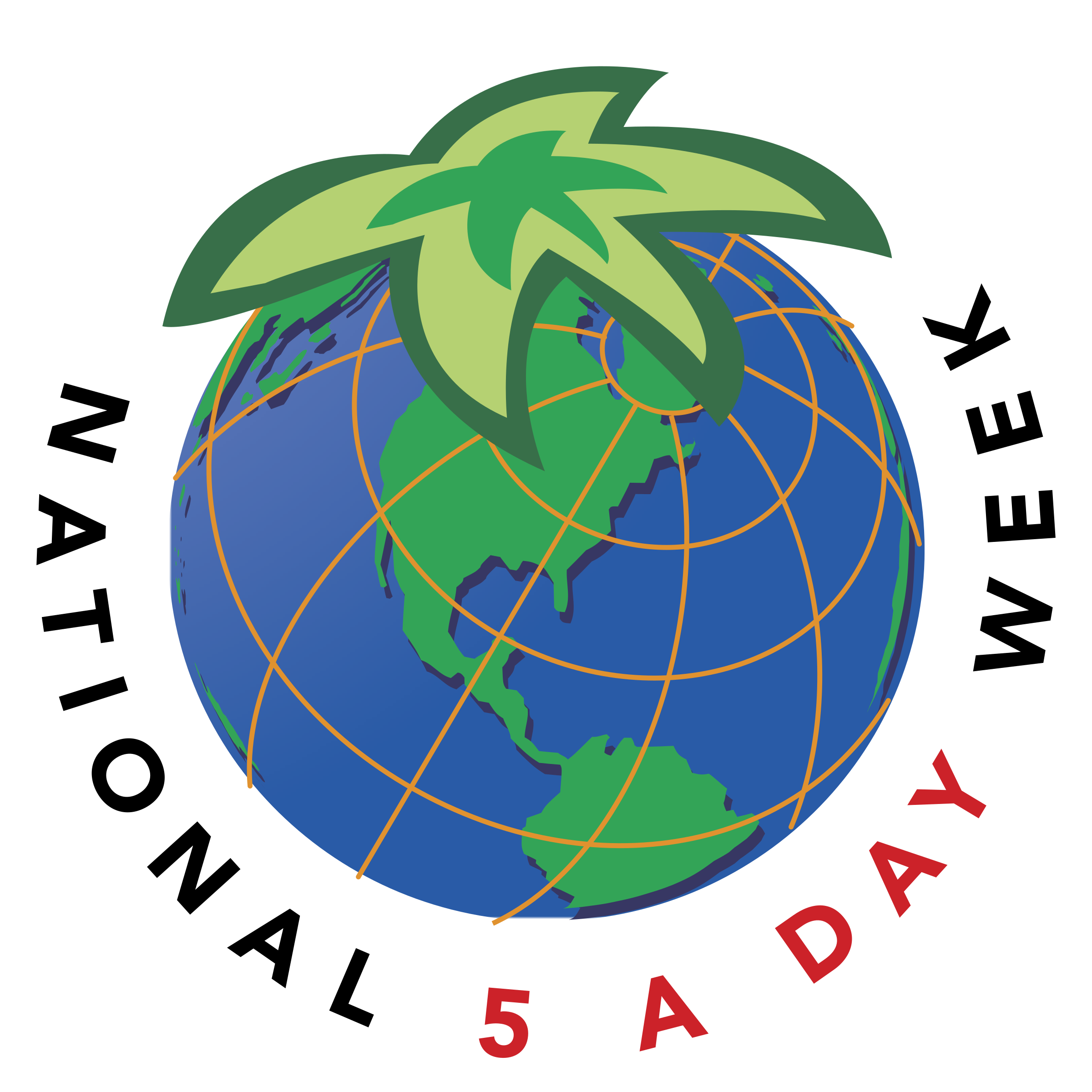 National 5 A Day Week Logo PNG Transparent & SVG Vector - Freebie Supply