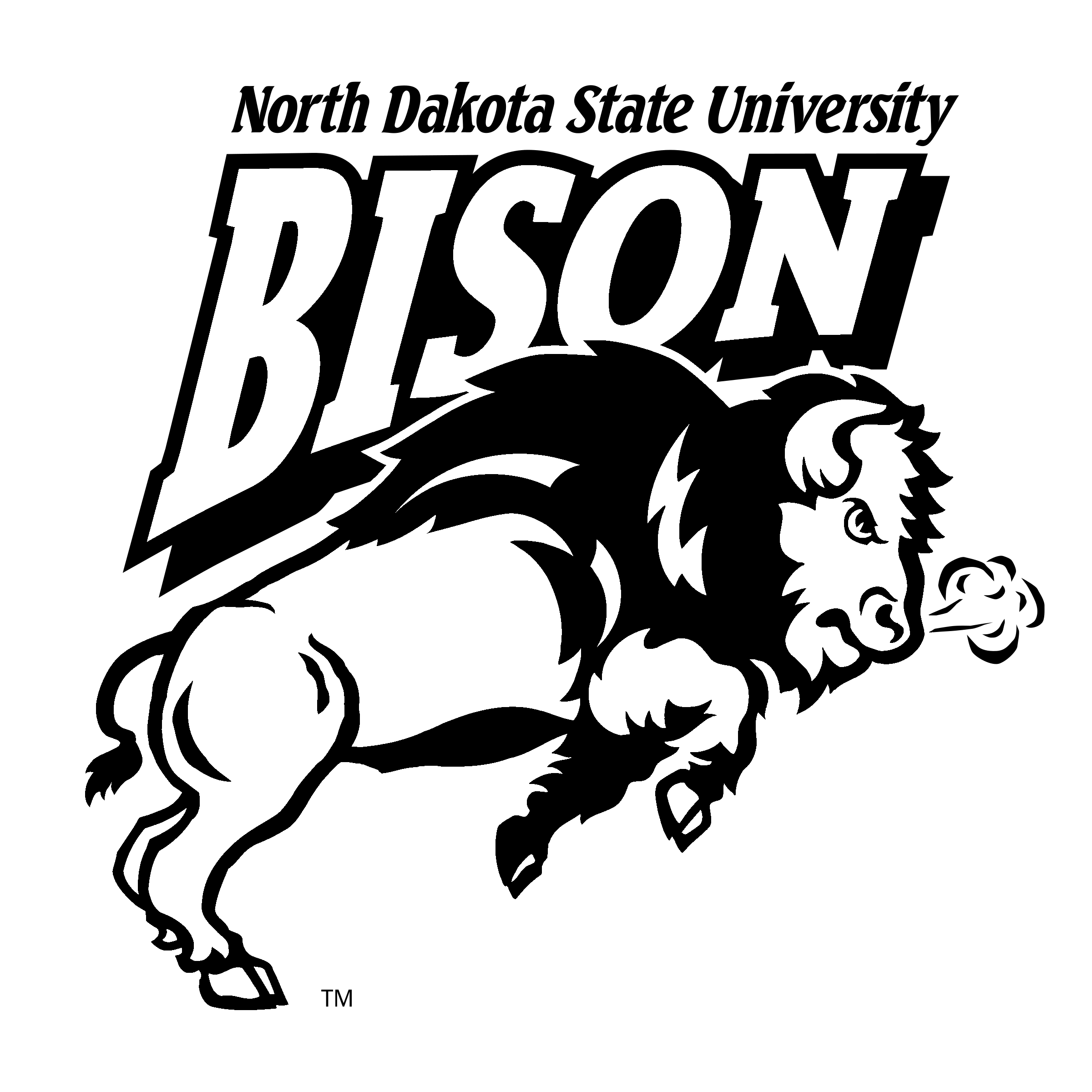NDSU Bison Logo PNG Transparent & SVG Vector - Freebie Supply