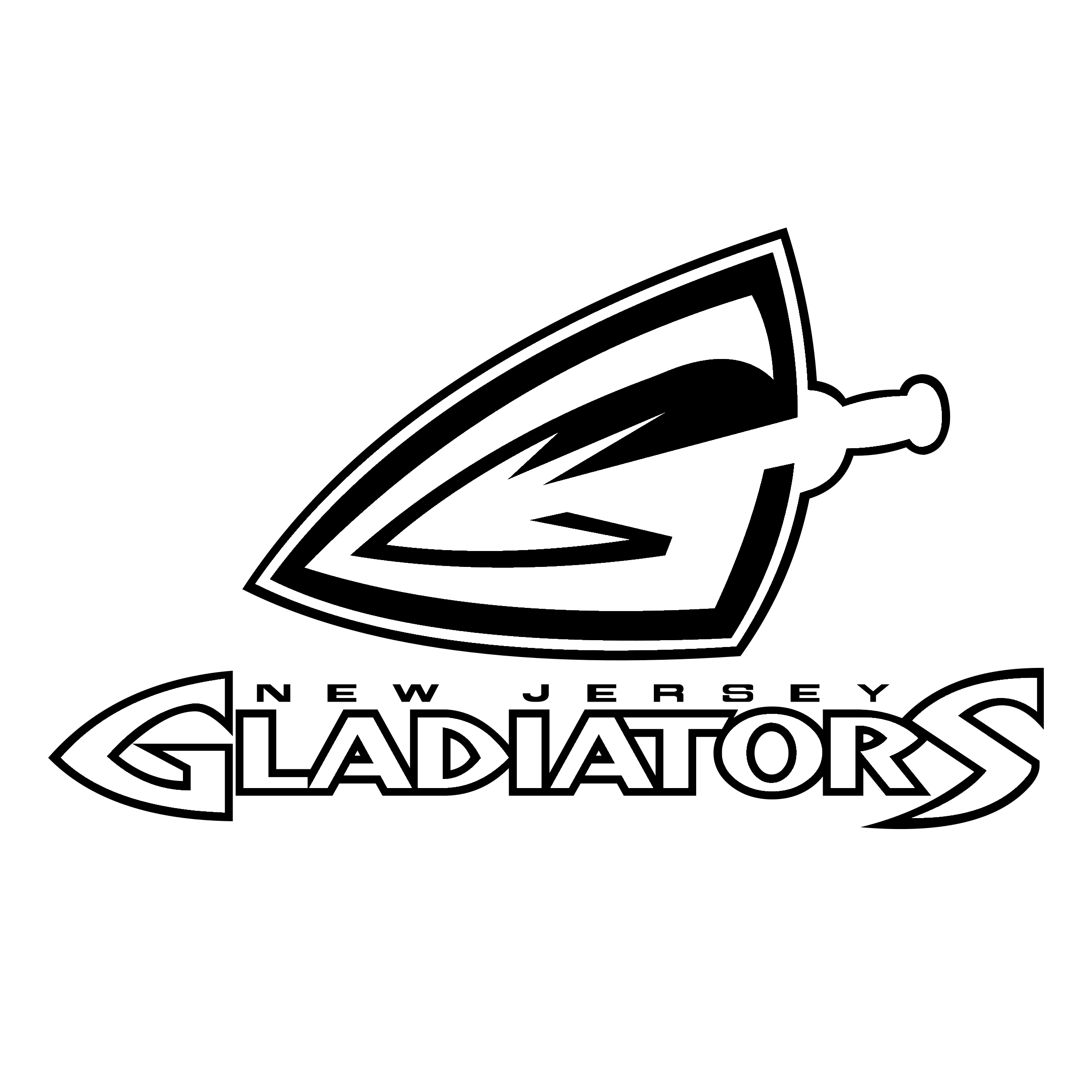 New Jersey Gladiators Logo PNG Transparent & SVG Vector - Freebie Supply