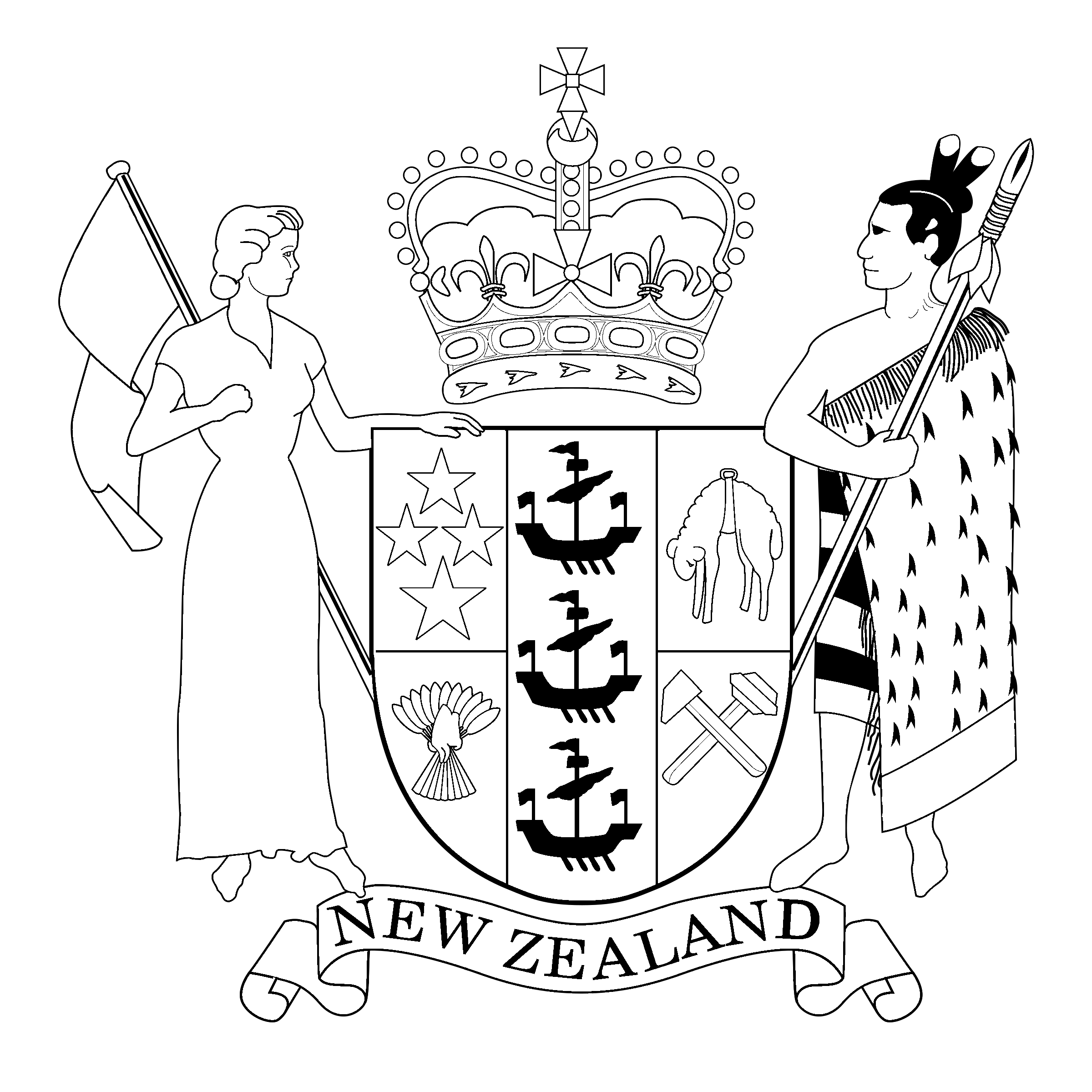 New Zealand Logo PNG Transparent & SVG Vector - Freebie Supply