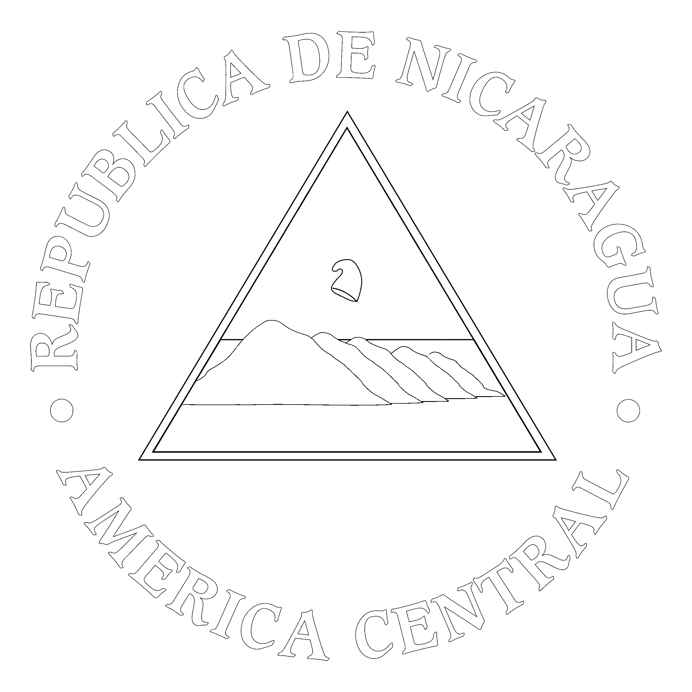 Escudo De Nicaragua Blanco Y Negro Png Imagenes Gratis 2024 Escudo De Nicaragua Blanco Y Negro Png Imagenes Gratis 2024