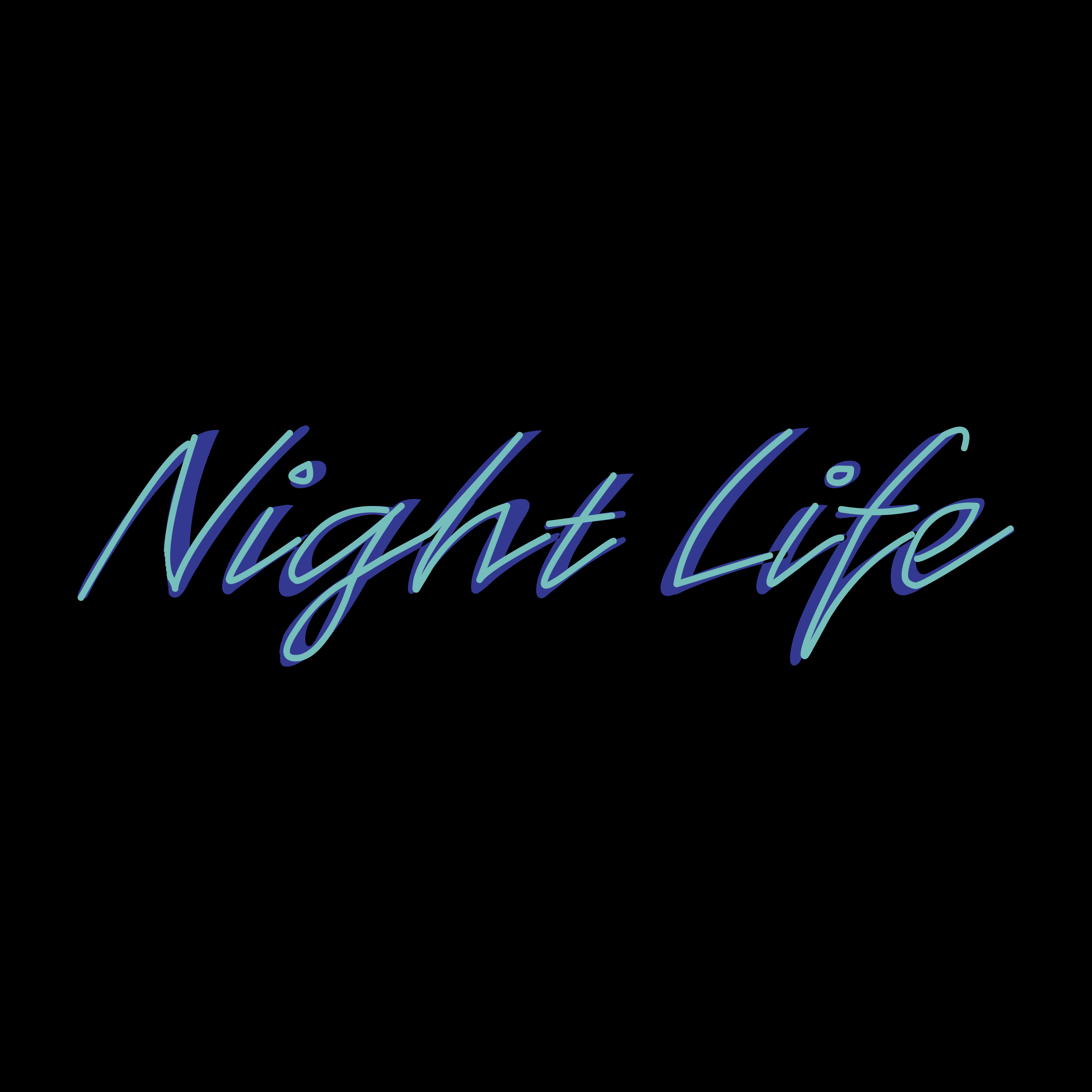 Night Life Logo PNG Transparent & SVG Vector - Freebie Supply