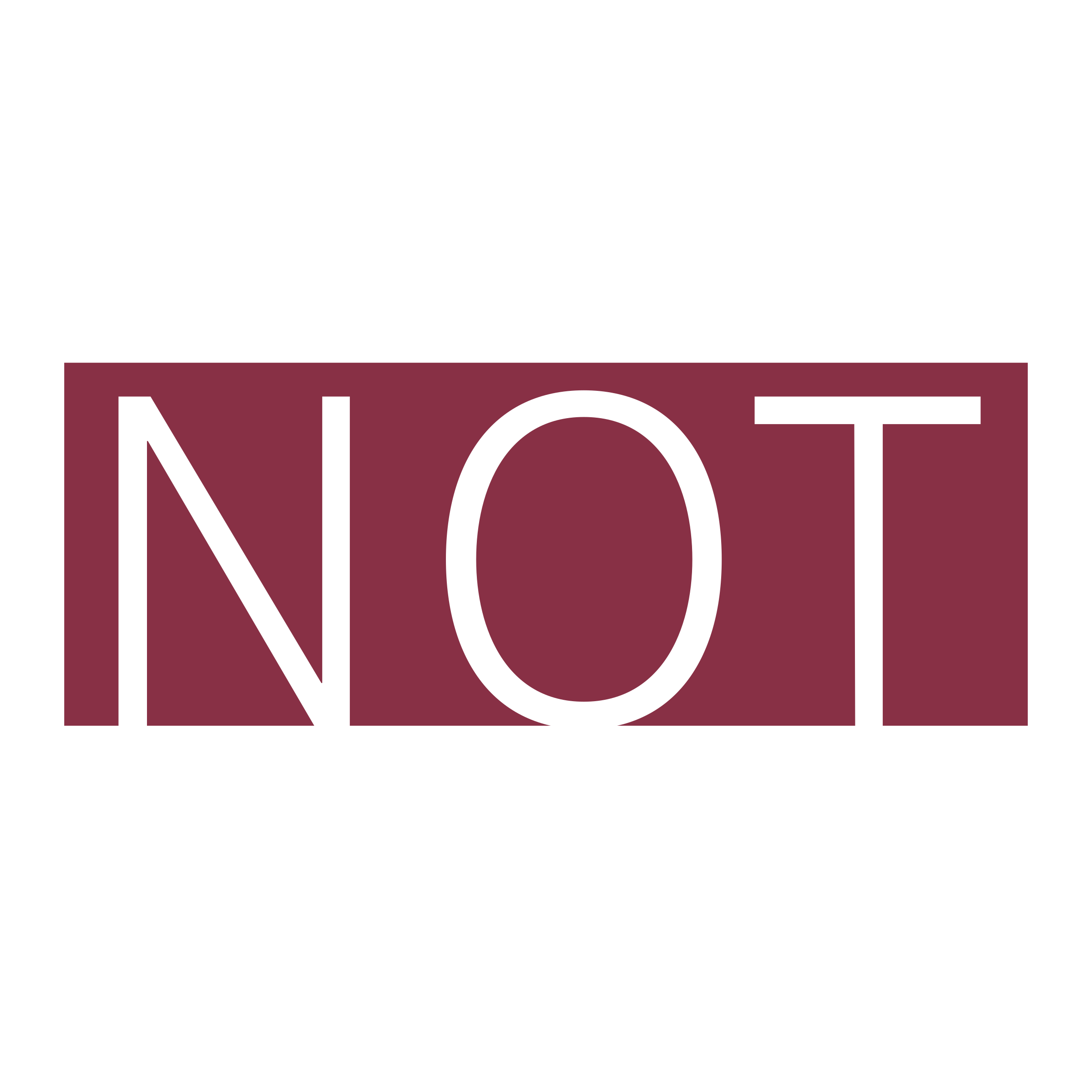 NOT Logo PNG Transparent & SVG Vector - Freebie Supply