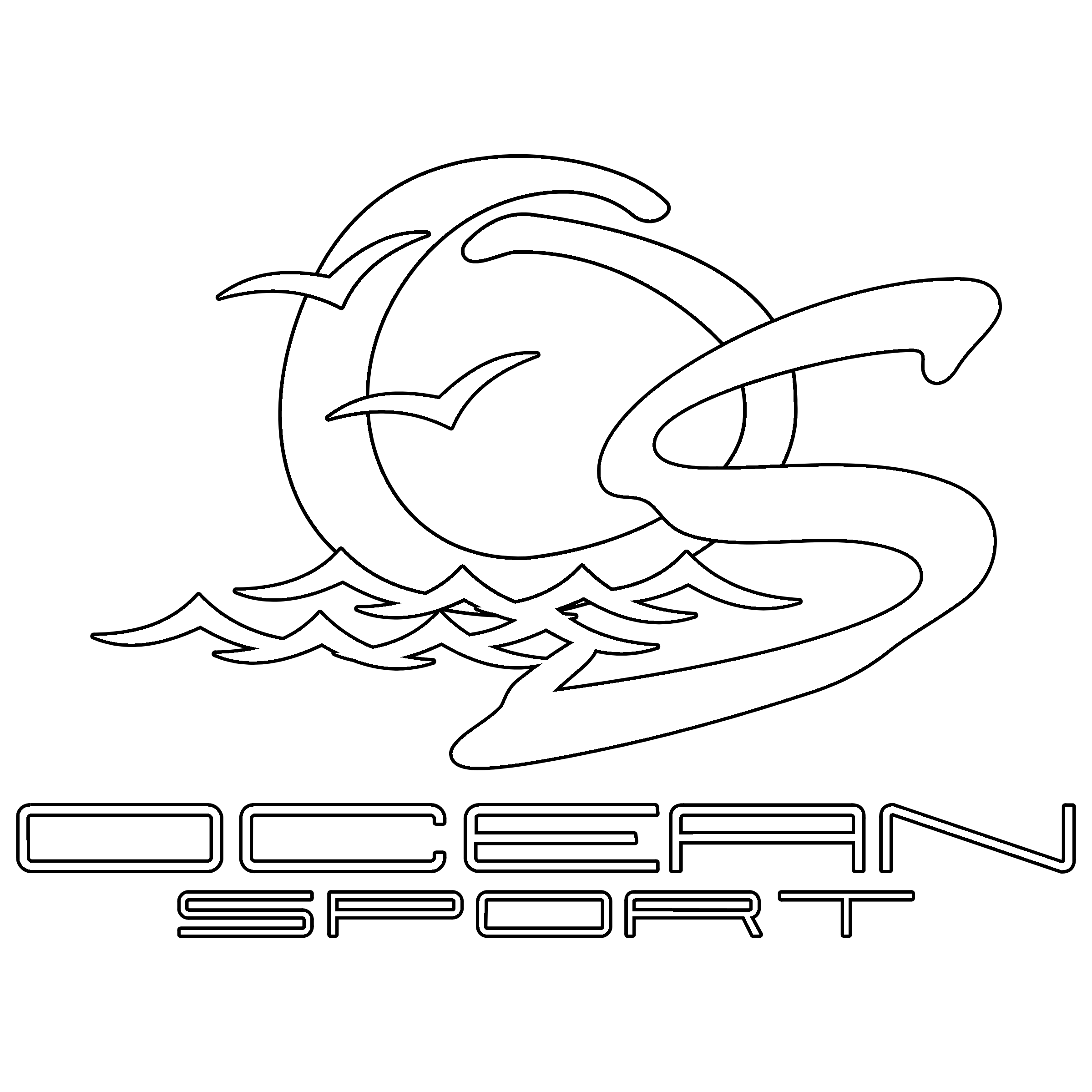 Ocean Sport Logo PNG Transparent & SVG Vector - Freebie Supply