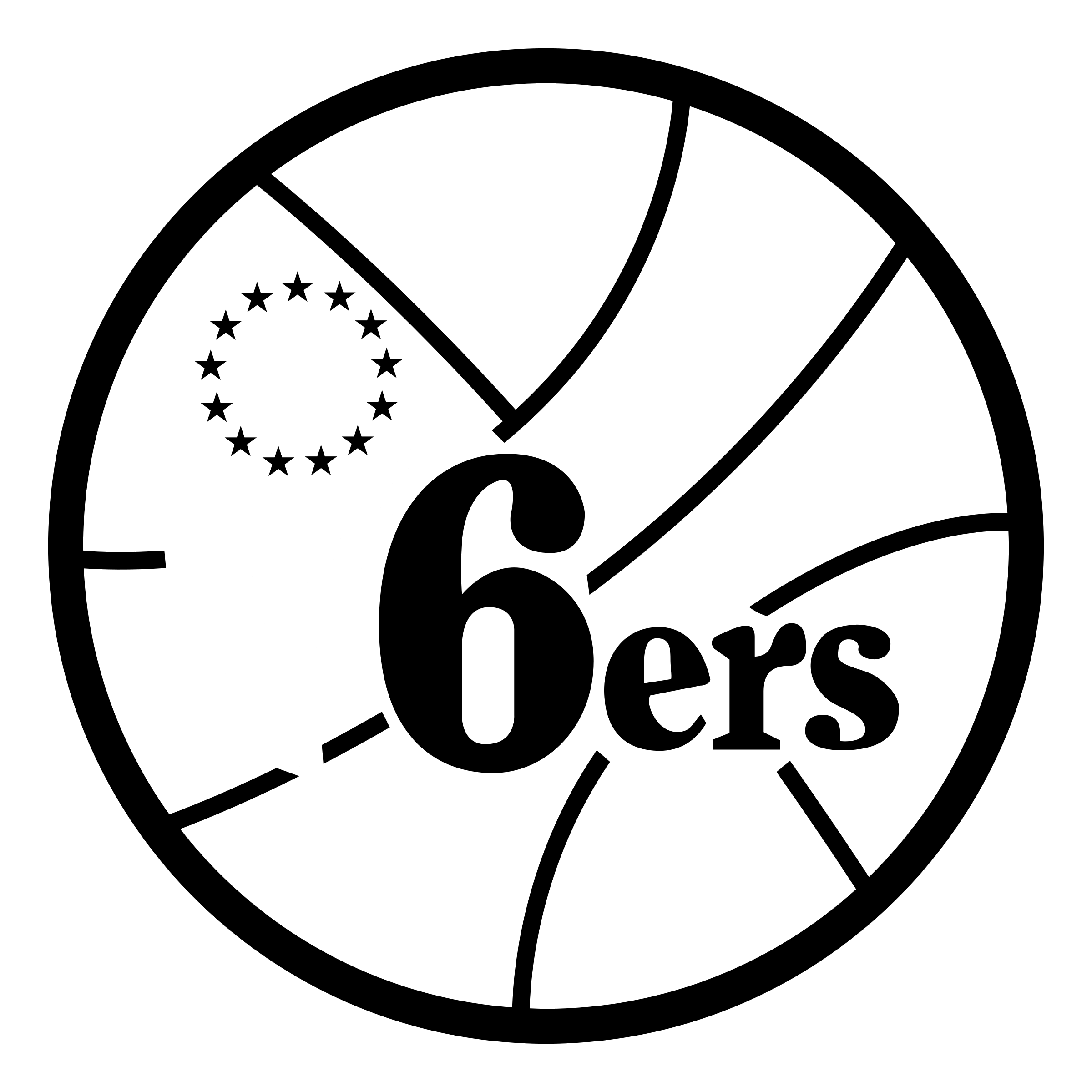 Philadelphia 76'ers Logo PNG Transparent & SVG Vector - Freebie Supply