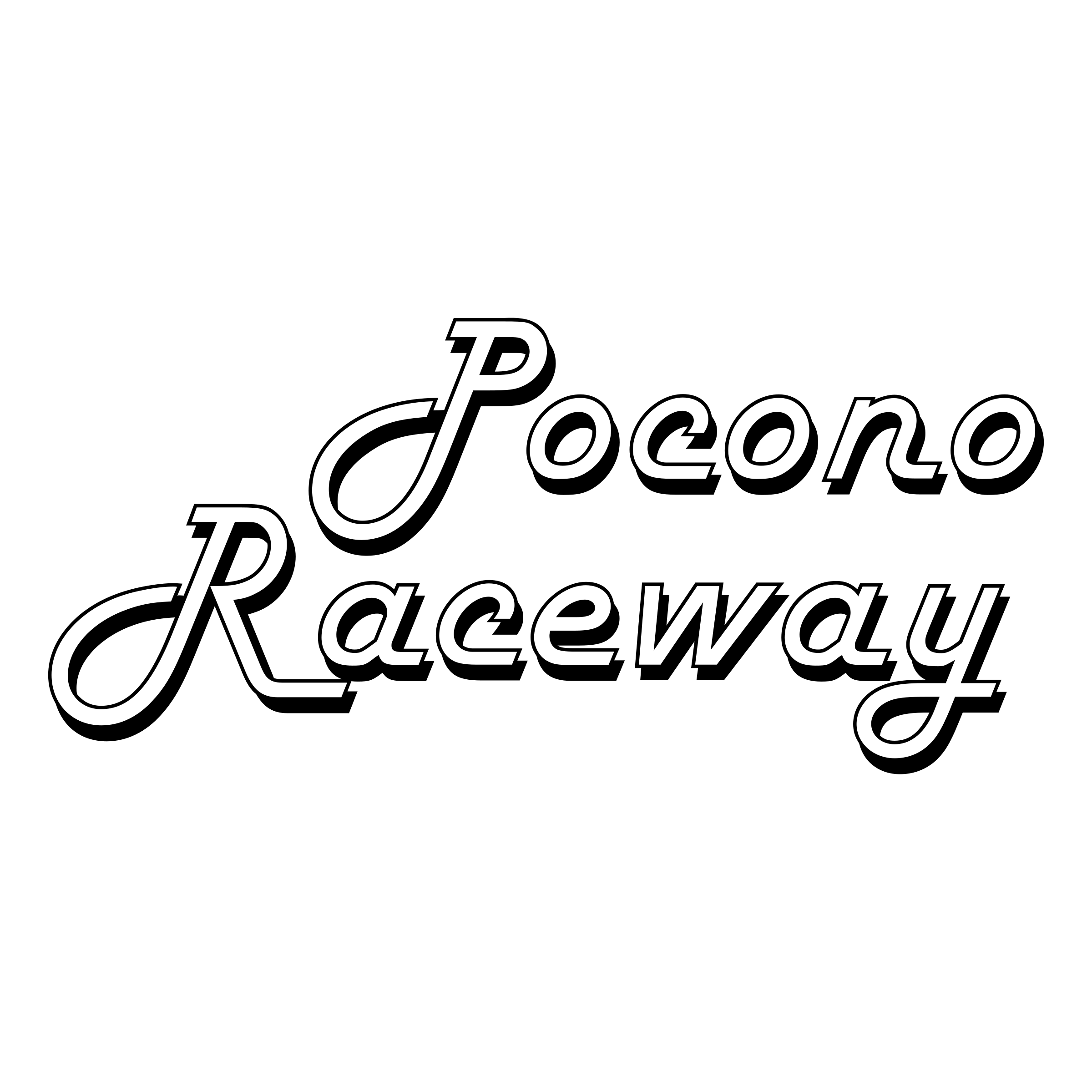 Pocono Raceway Logo MrDiscGolf's Pocono Raceway Disc Golf Experience