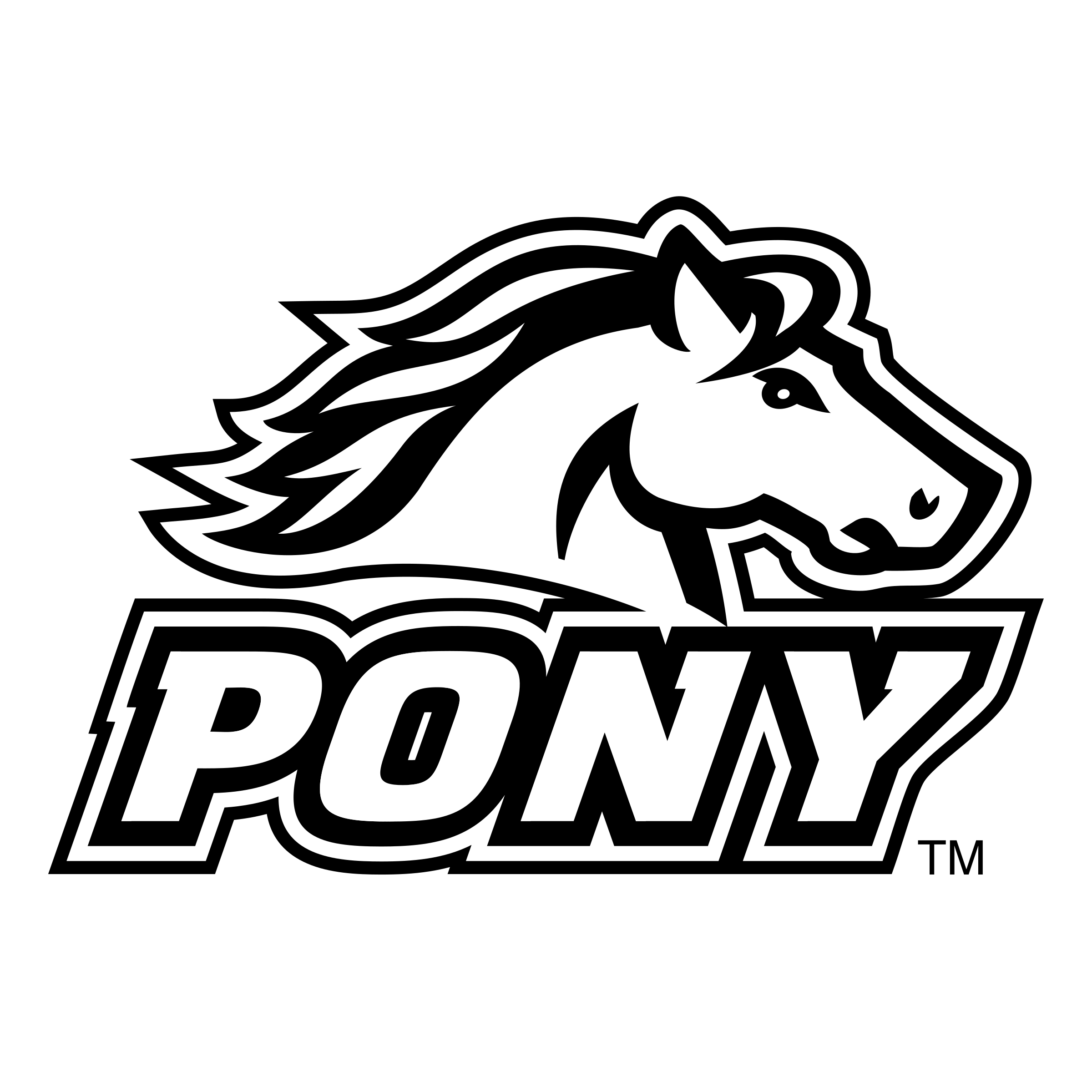 Pony Logo PNG Transparent & SVG Vector - Freebie Supply