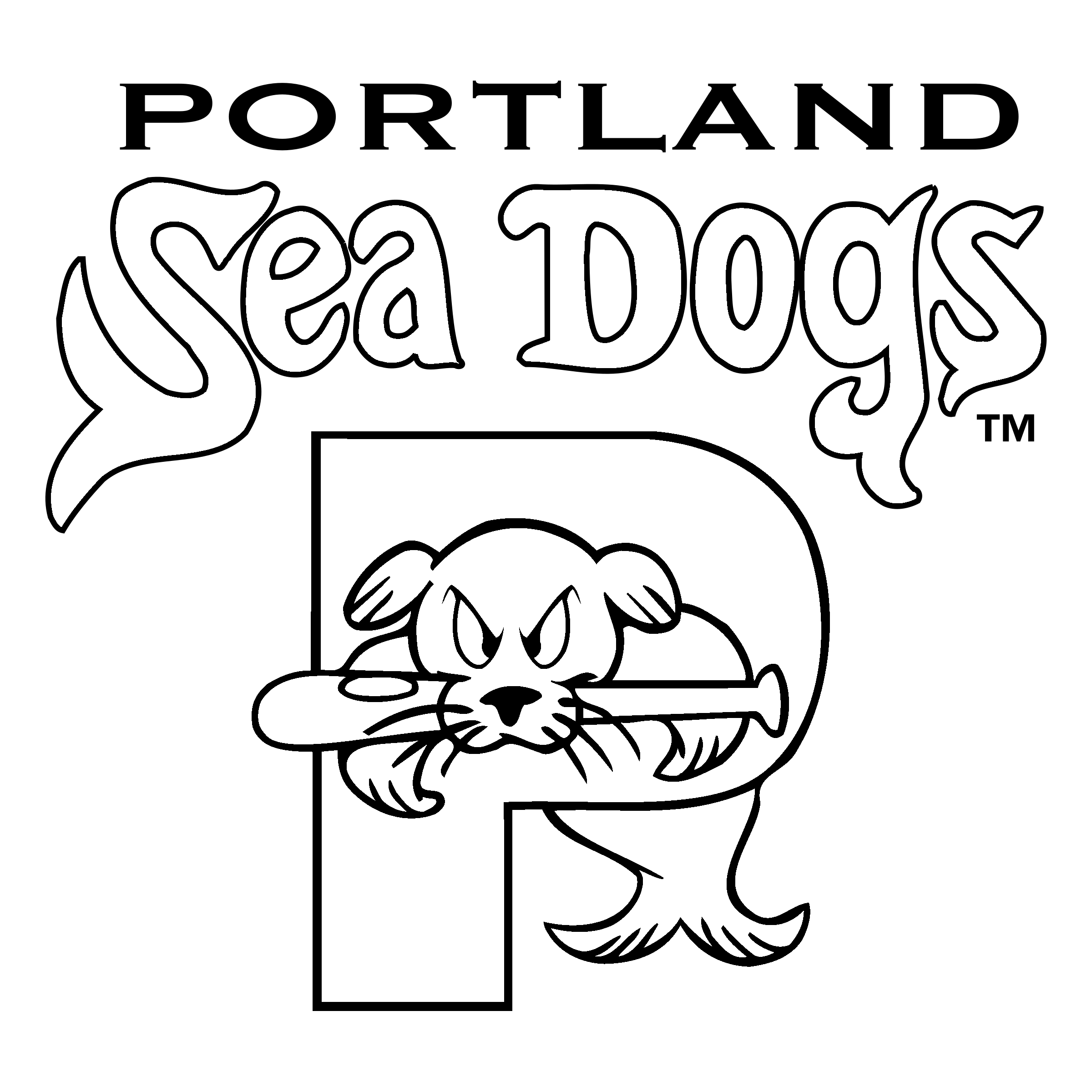Portland Sea Dogs Logo PNG Transparent & SVG Vector - Freebie Supply