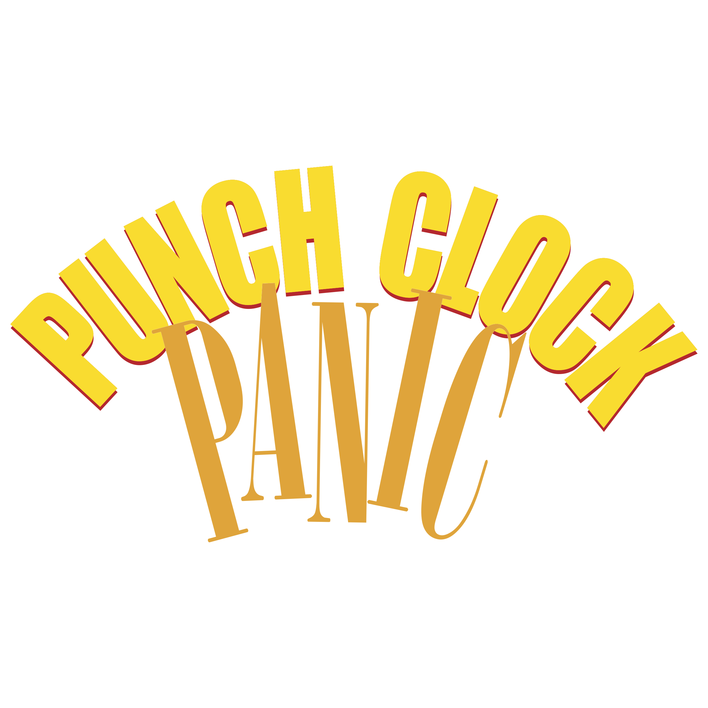 Punch Clock Panic Logo PNG Transparent & SVG Vector - Freebie Supply