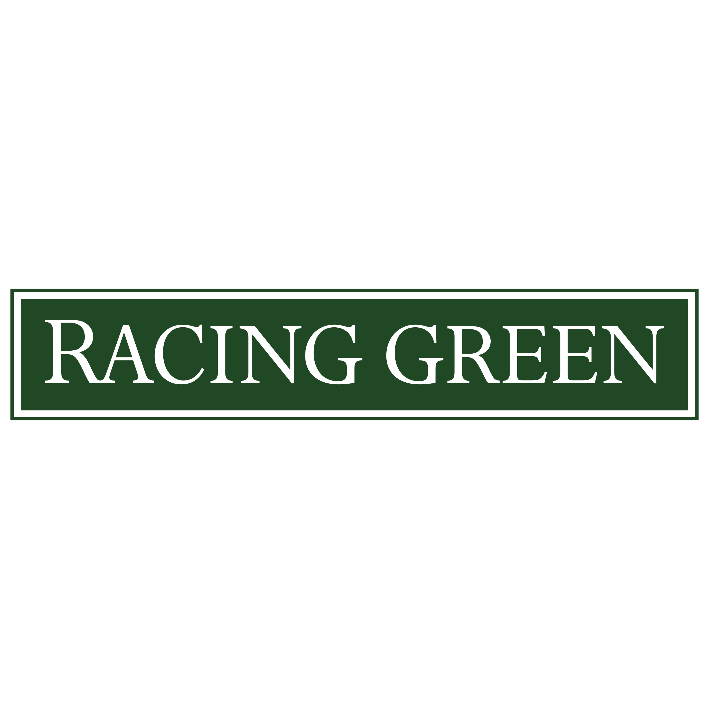 Racing Green Logo PNG Transparent & SVG Vector - Freebie Supply