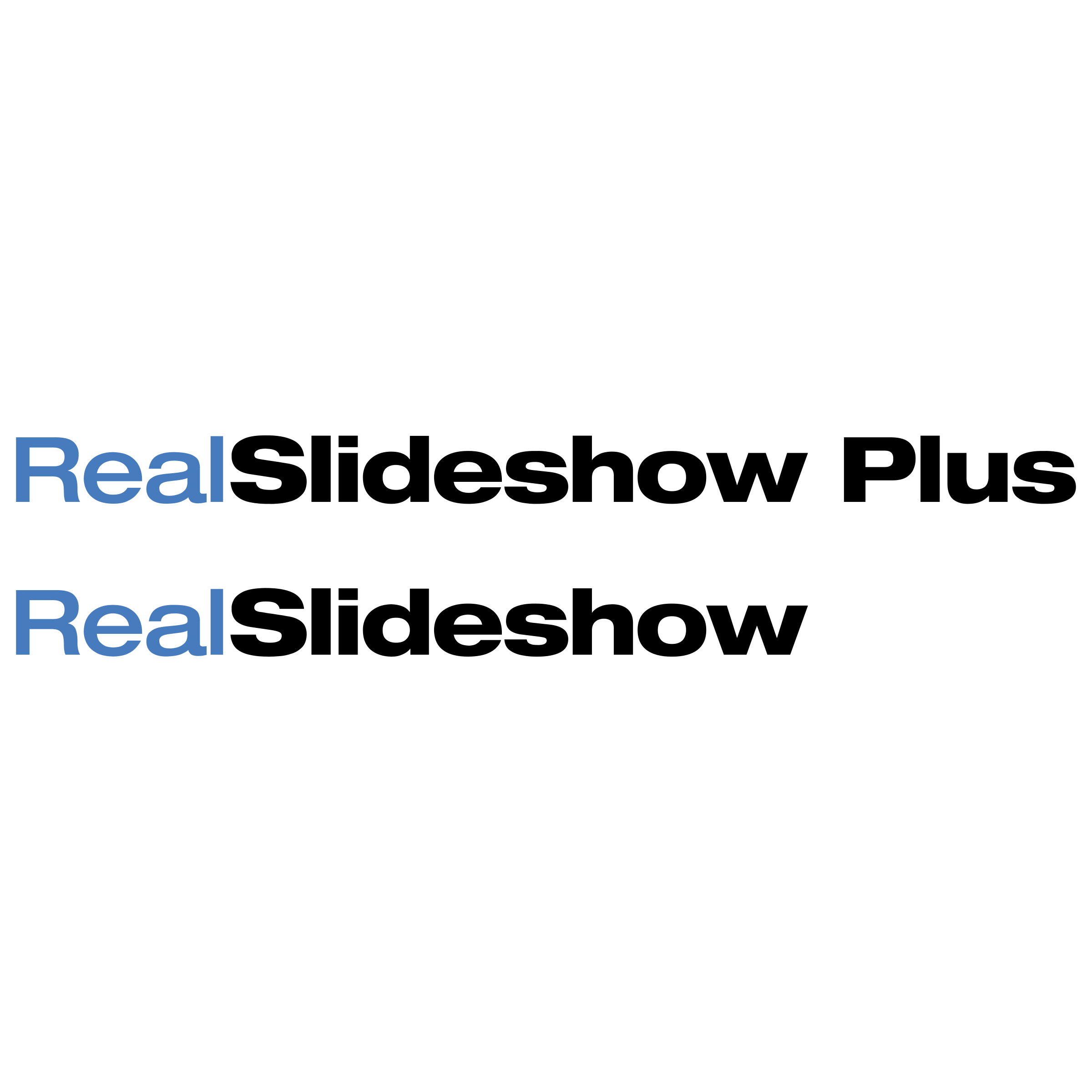 RealSlideshow Logo PNG Transparent & SVG Vector - Freebie Supply