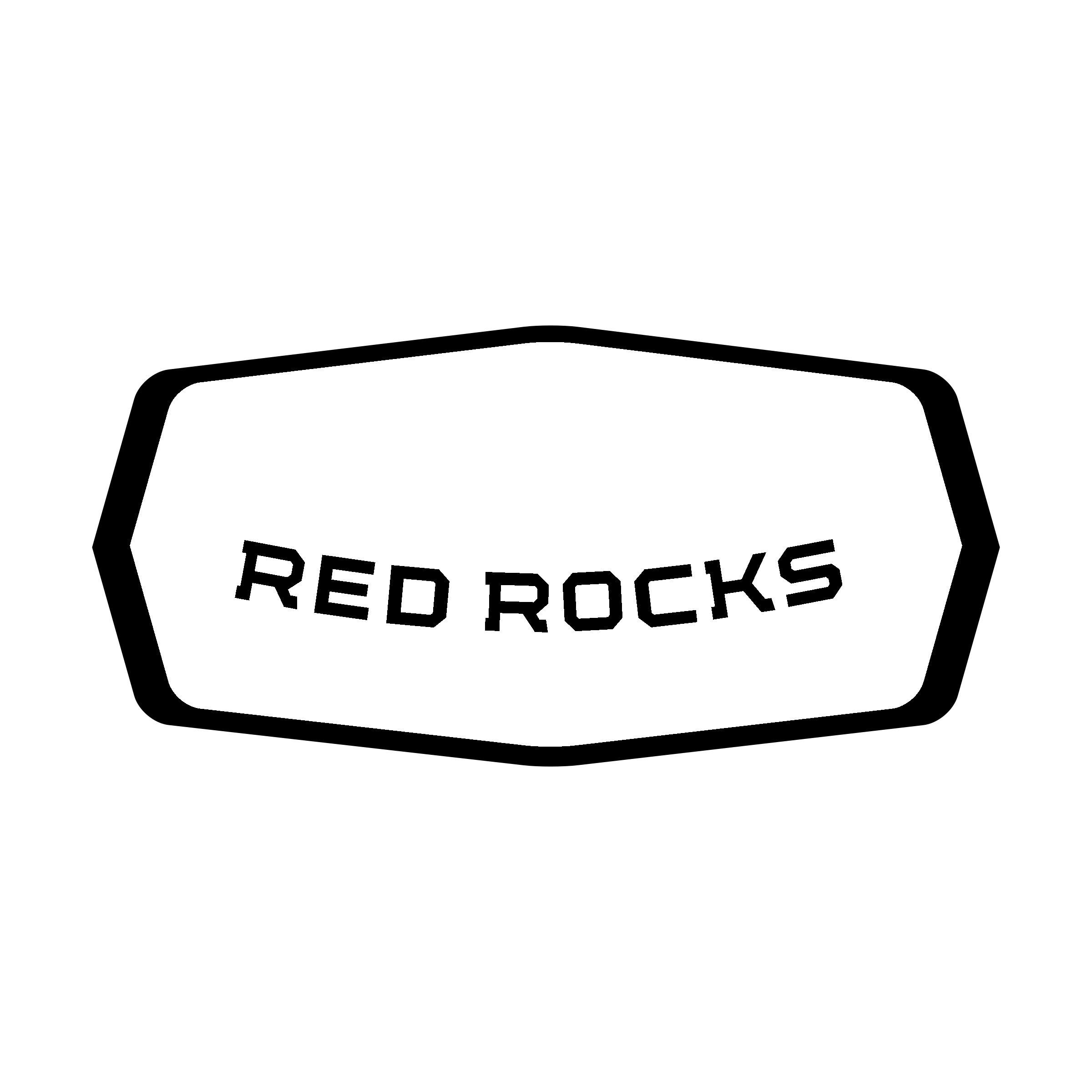 Red Rocks Logo PNG Transparent & SVG Vector - Freebie Supply