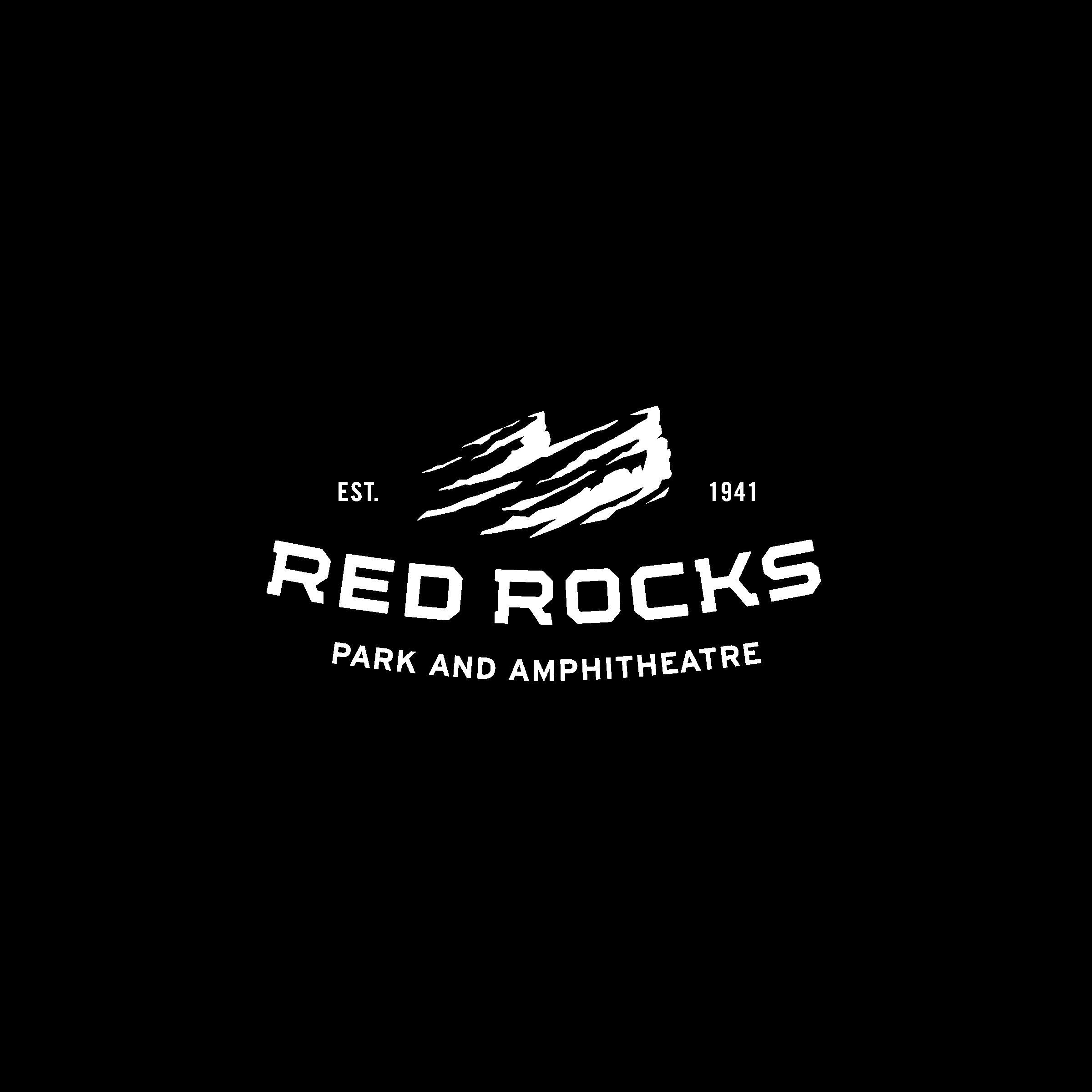 Red Rocks Logo PNG Transparent & SVG Vector - Freebie Supply