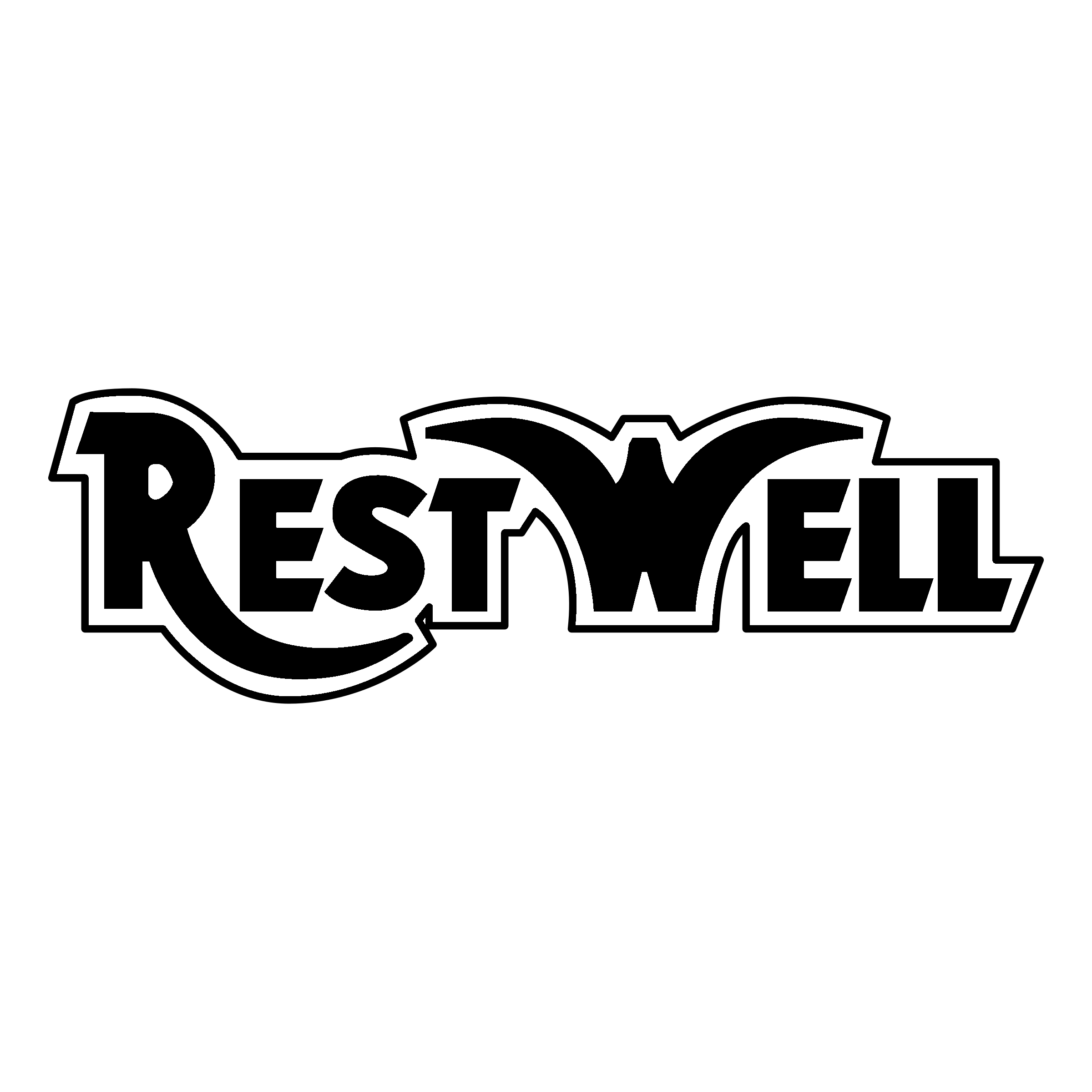RestWell Logo PNG Transparent & SVG Vector - Freebie Supply