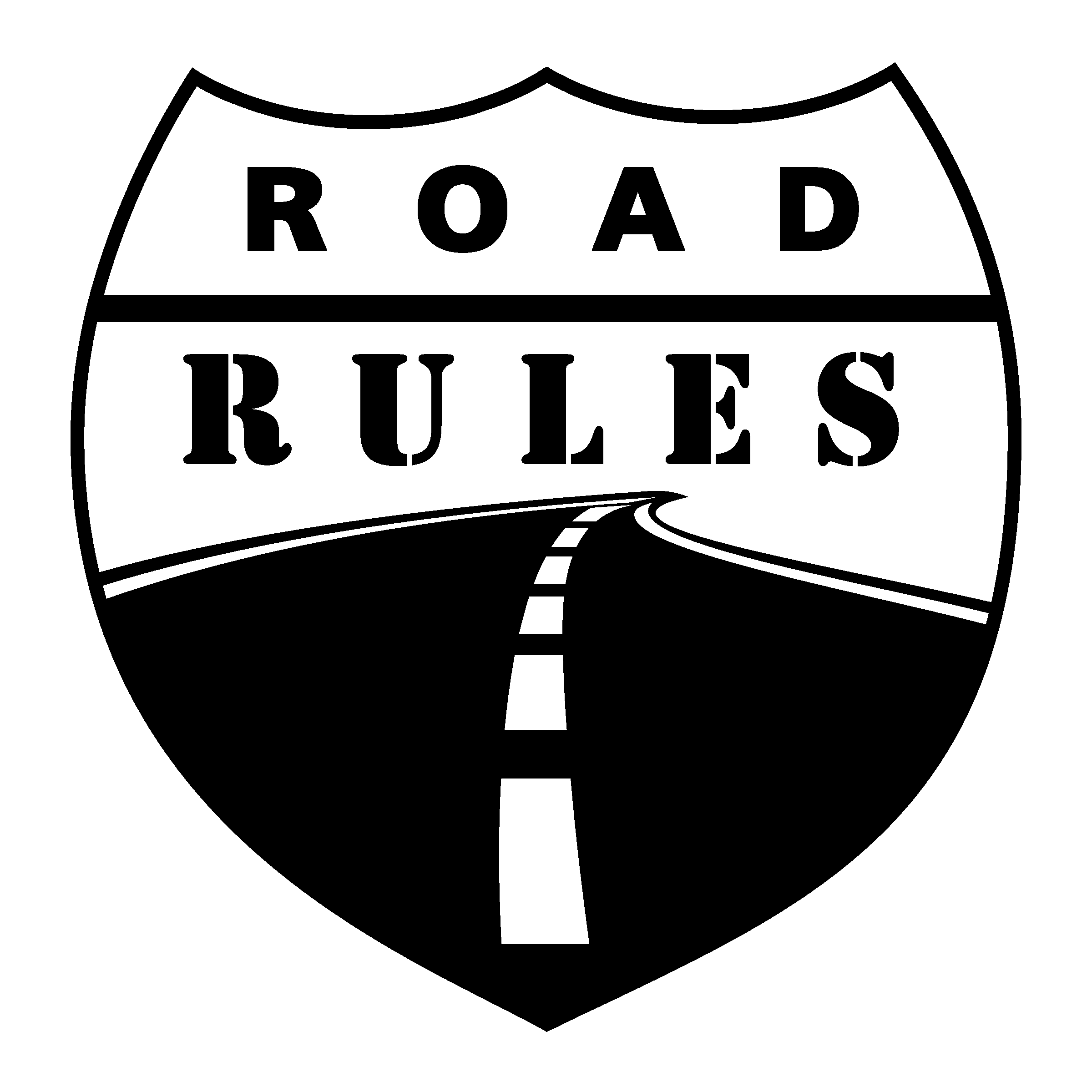 Road Rules Logo Regulatory UK Road Signs | R2 / RA2 Permanent Road
