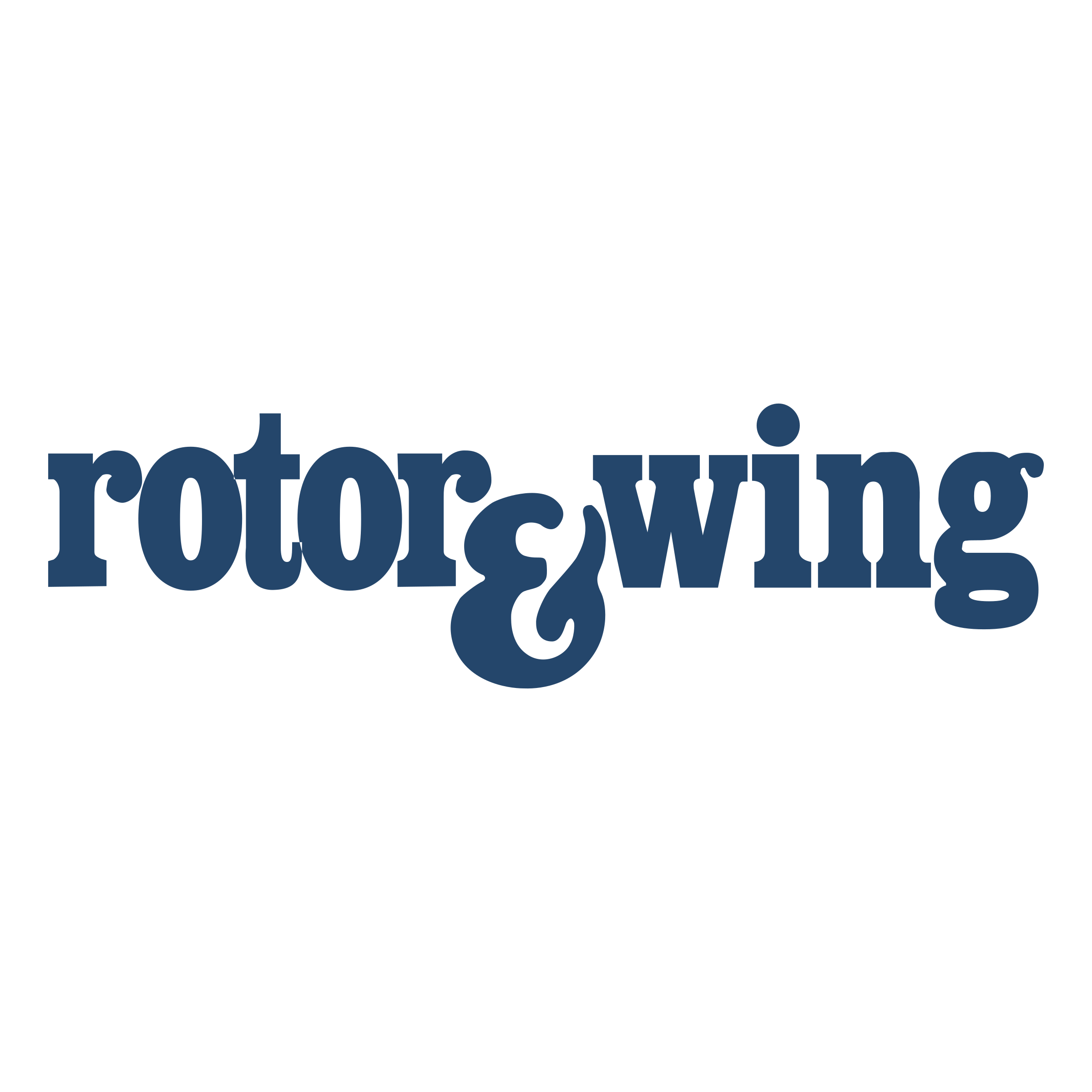 Rotor & Wing Logo PNG Transparent & SVG Vector - Freebie Supply