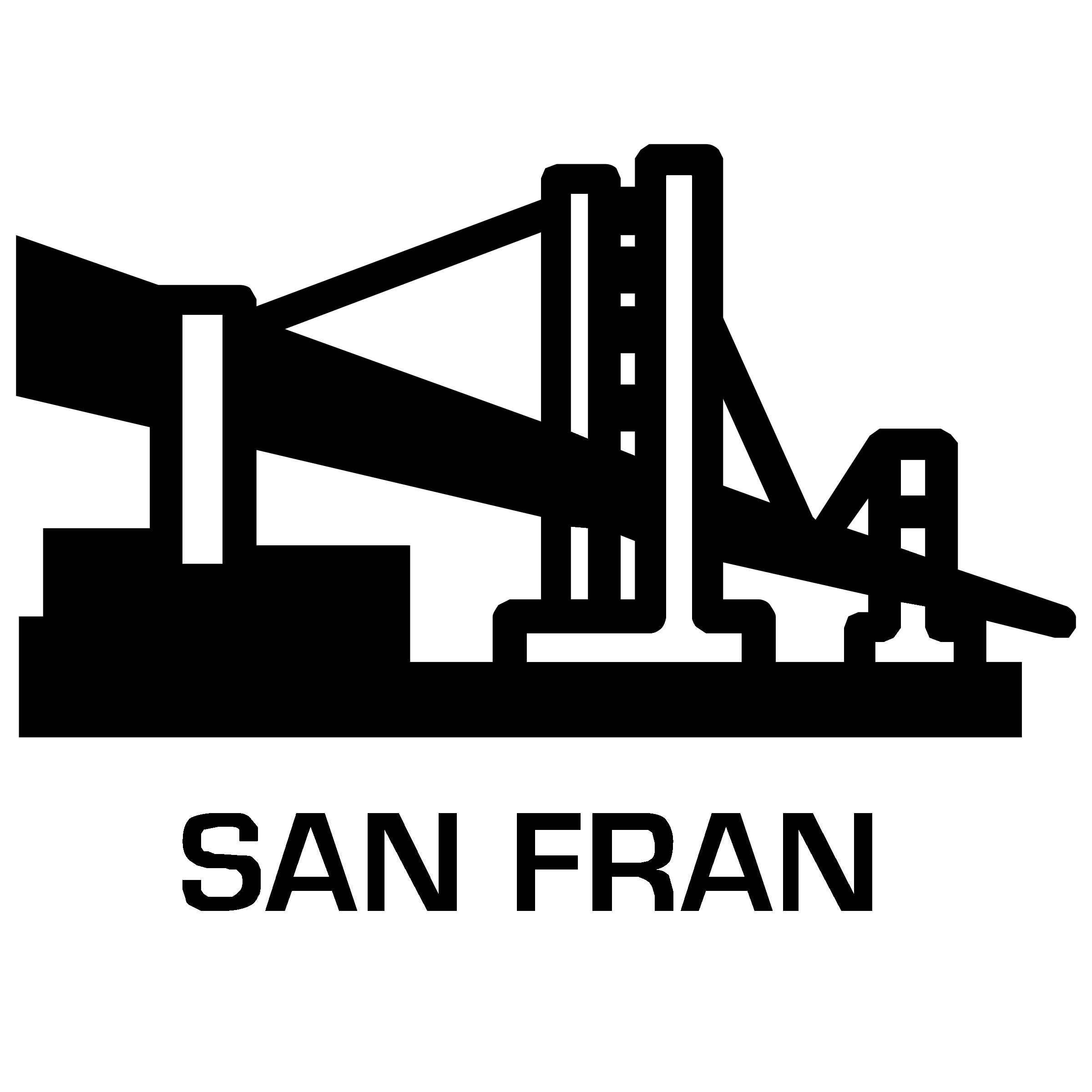 San Fran Logo PNG Transparent & SVG Vector - Freebie Supply