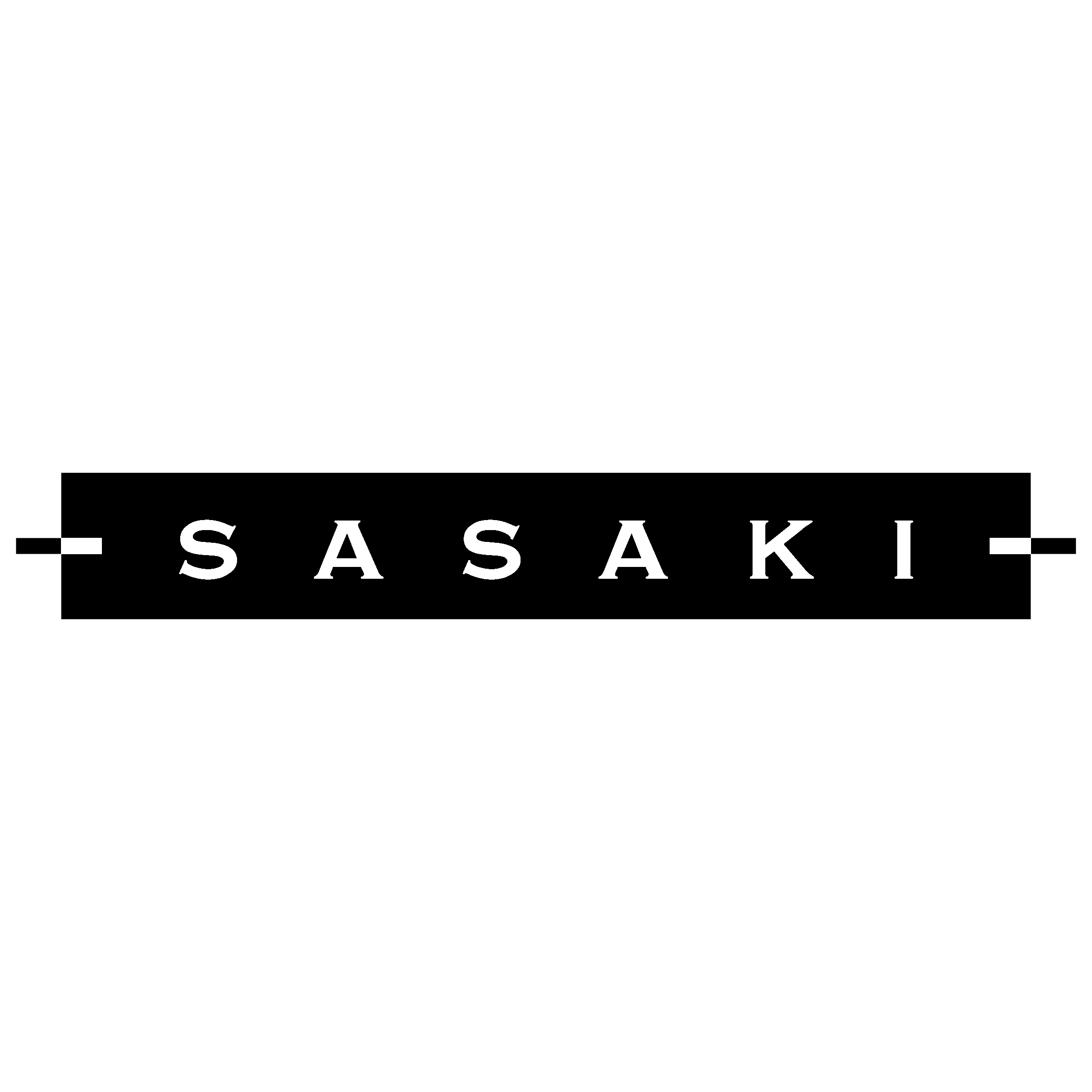 Sasaki Logo PNG Transparent & SVG Vector - Freebie Supply