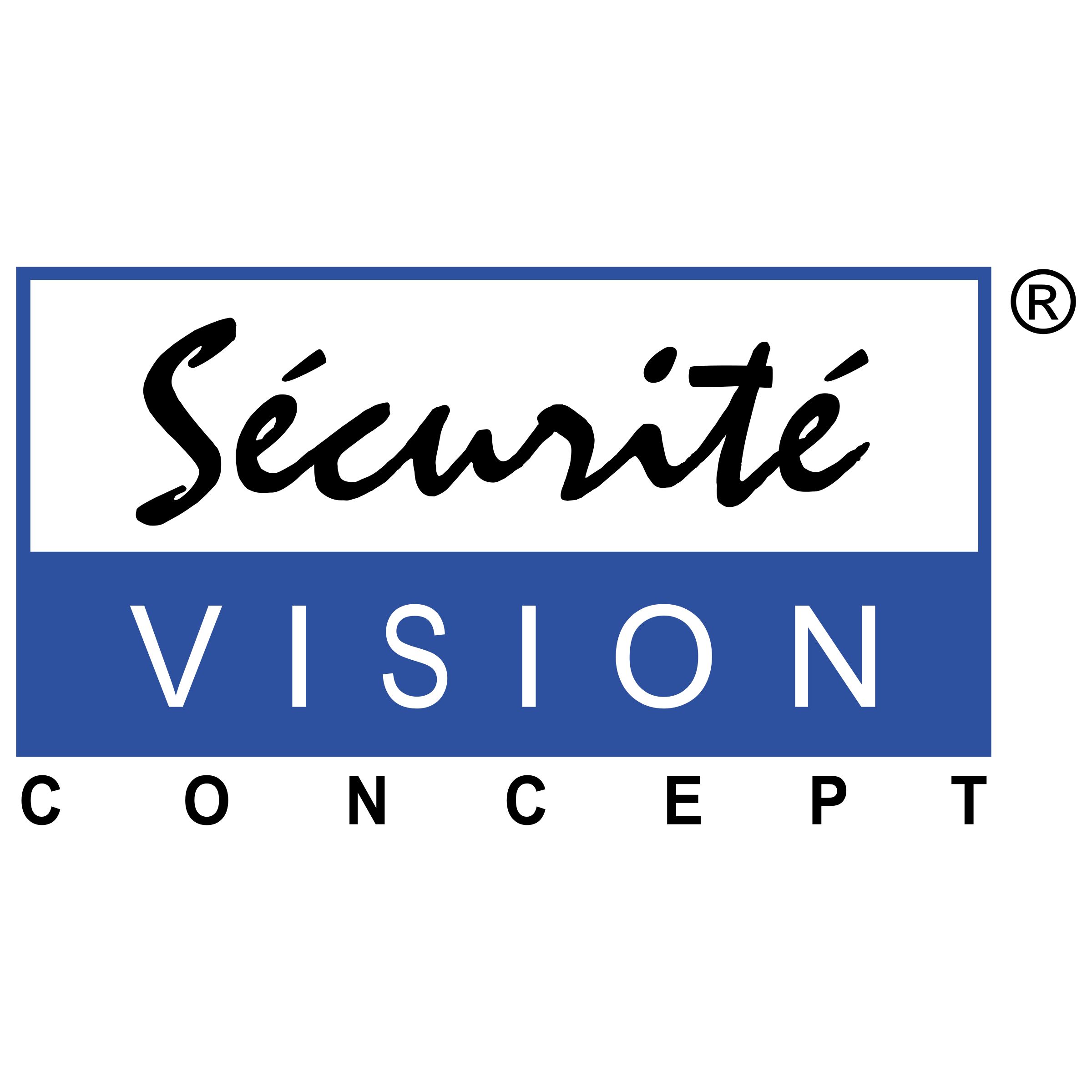 Securite Vision Concept Logo PNG Transparent & SVG Vector - Freebie Supply