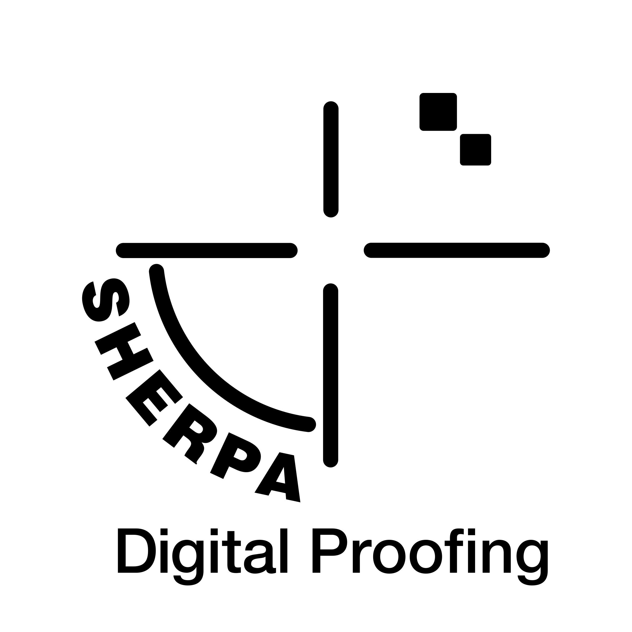 Sherpa Digital Proofing Logo PNG Transparent & SVG Vector - Freebie Supply