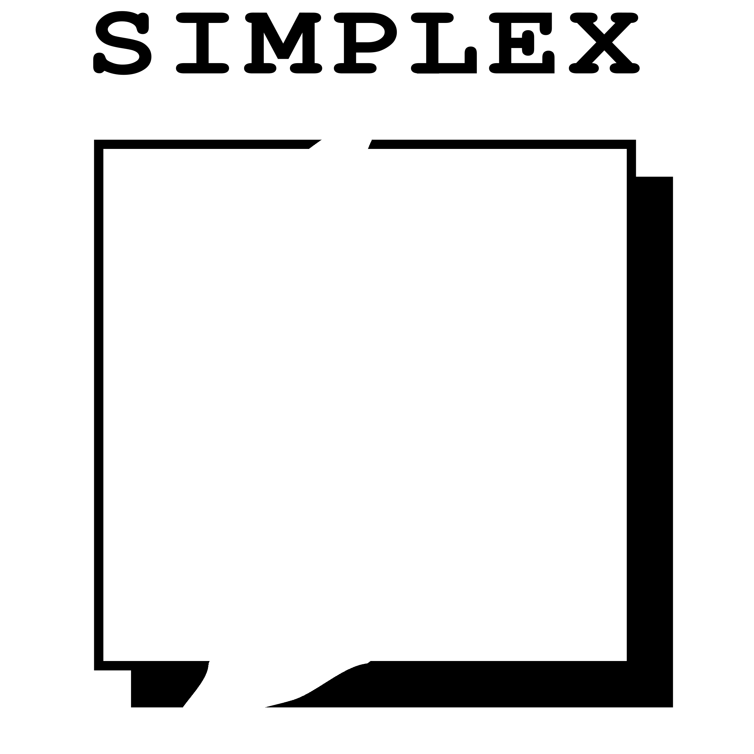 Simplex Logo PNG Transparent & SVG Vector - Freebie Supply