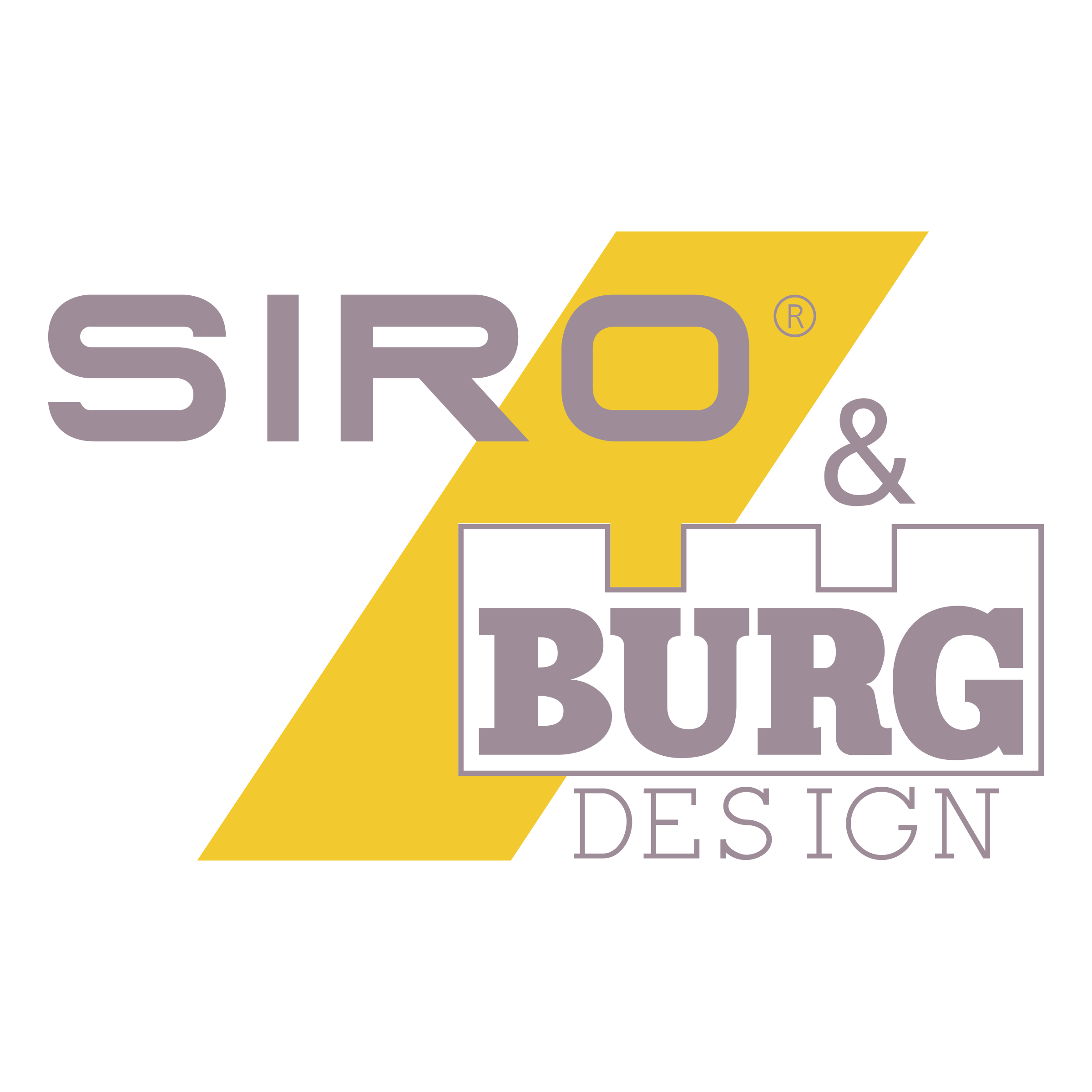 Siro & Burg Design Logo PNG Transparent & SVG Vector - Freebie Supply