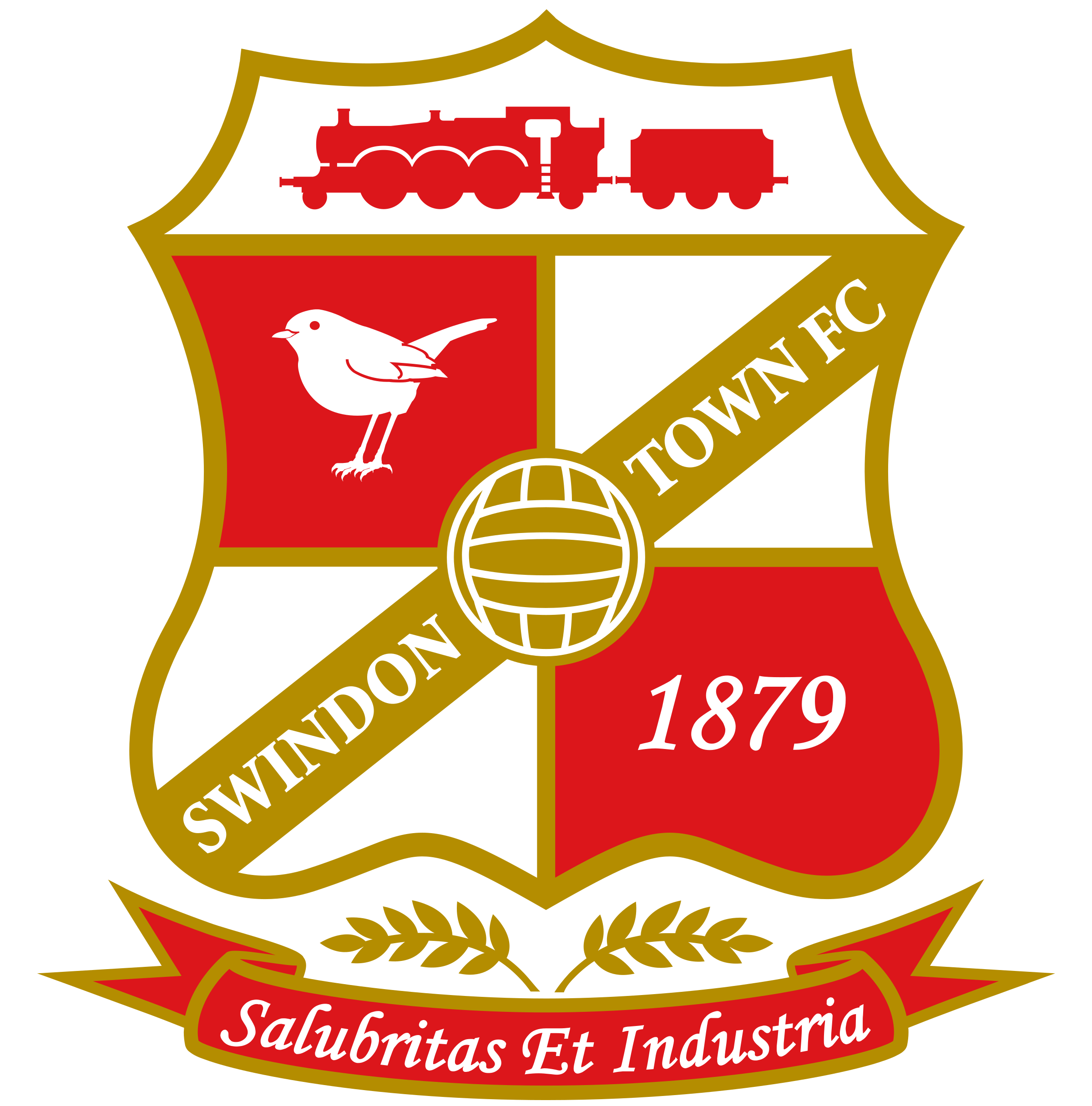 Swindon Town FC Logo PNG Transparent & SVG Vector - Freebie Supply