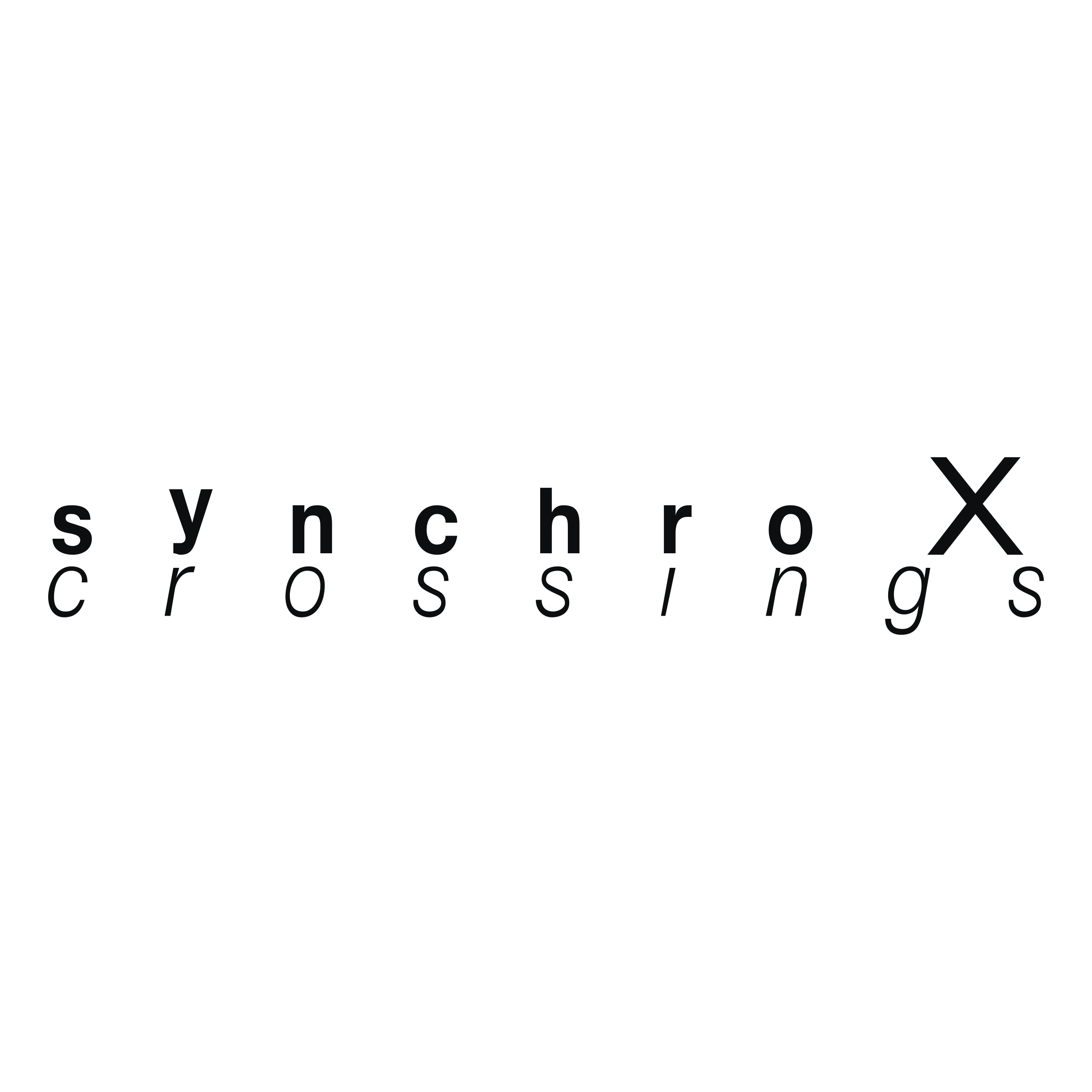 Synchro X Crossings Logo PNG Transparent & SVG Vector - Freebie Supply