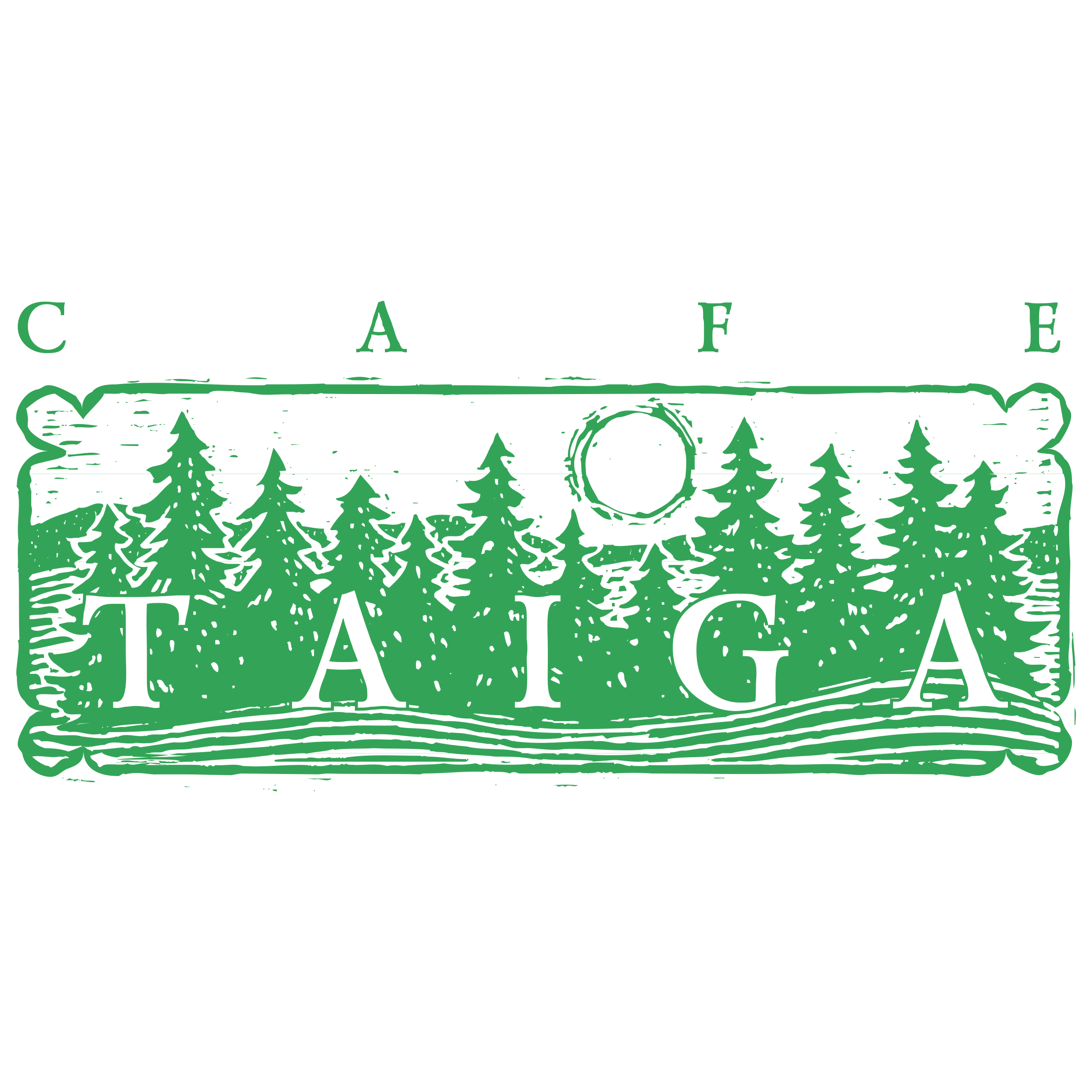 Taiga Cafe Logo PNG Transparent & SVG Vector - Freebie Supply