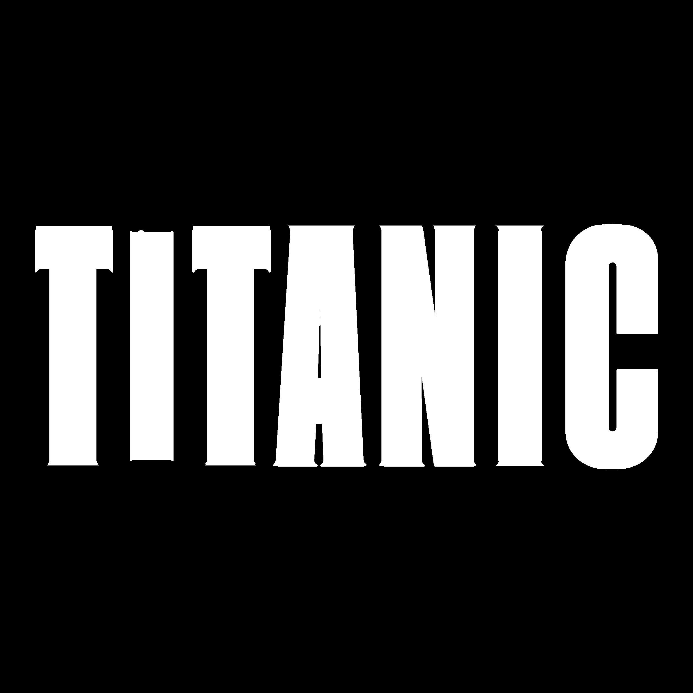 Titanic Logo PNG Transparent & SVG Vector - Freebie Supply