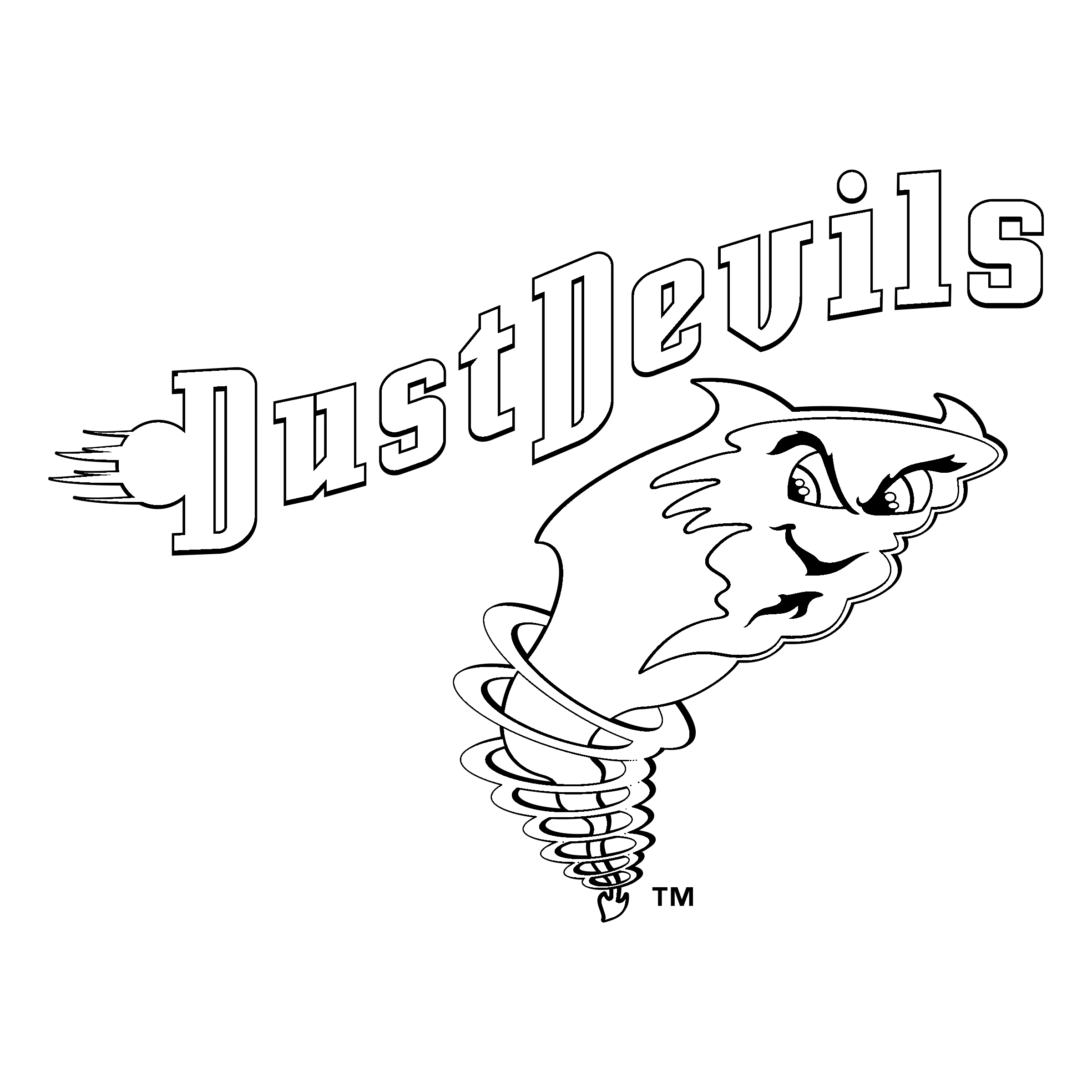 Dust Devil Logo River Valley High School (Mohave Valley, AZ) High