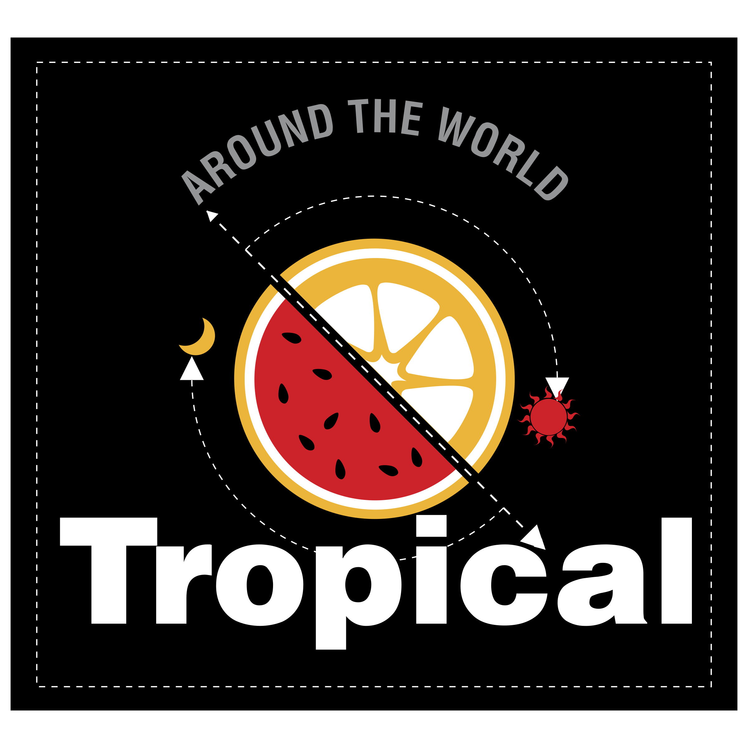 Tropical Logo PNG Transparent & SVG Vector - Freebie Supply