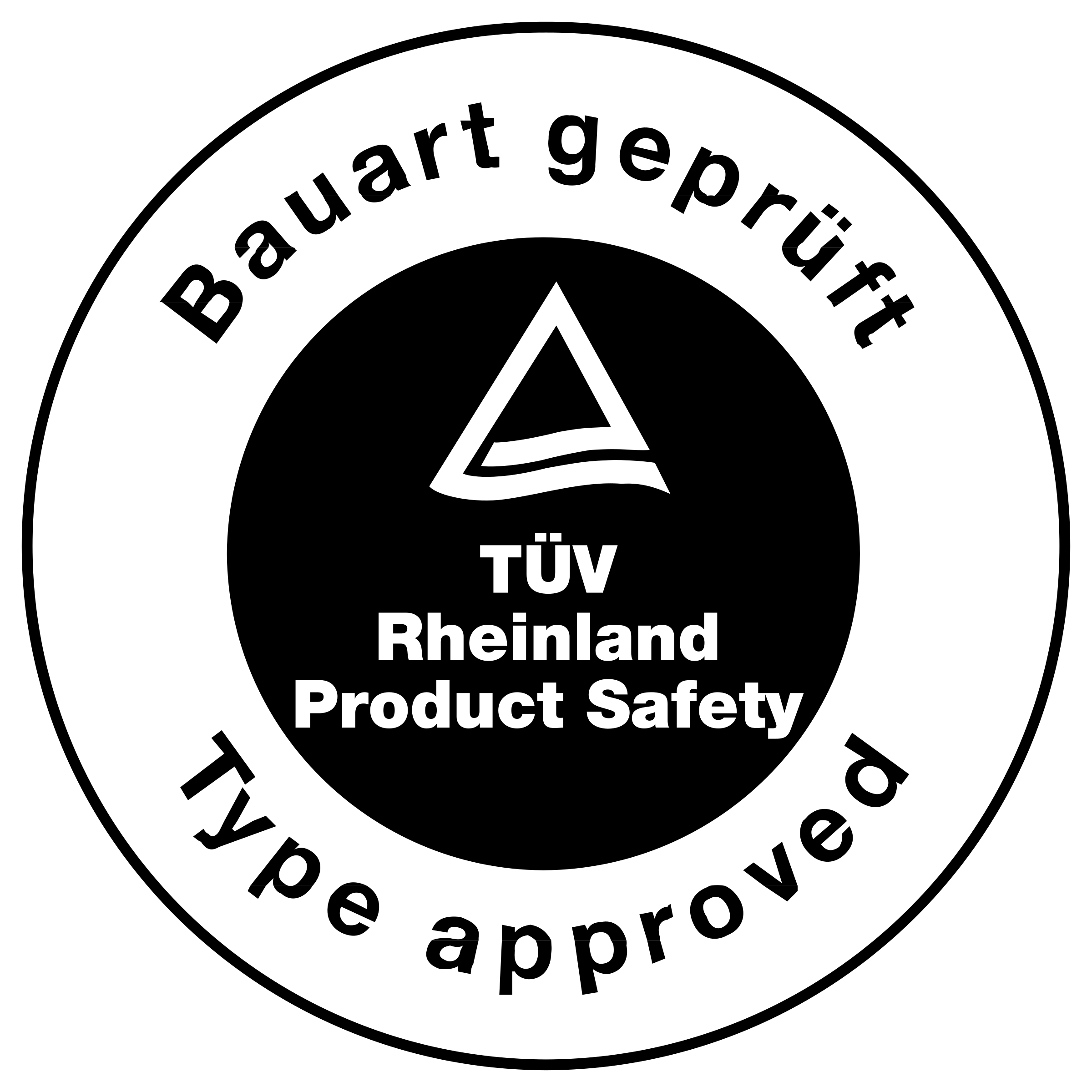 TUV Bauart gepruft Logo PNG Transparent & SVG Vector - Freebie Supply