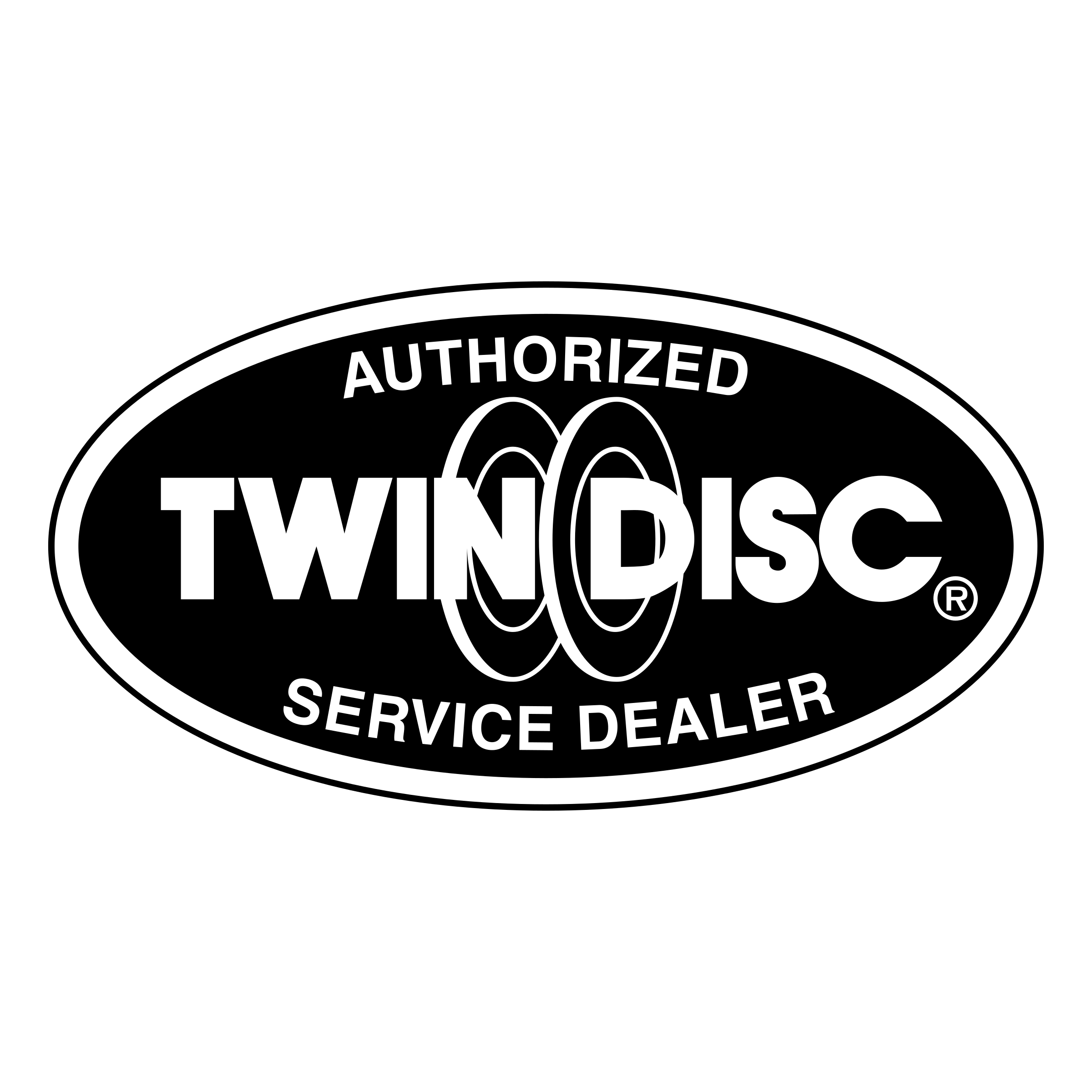 Twin Disc Logo PNG Transparent & SVG Vector - Freebie Supply
