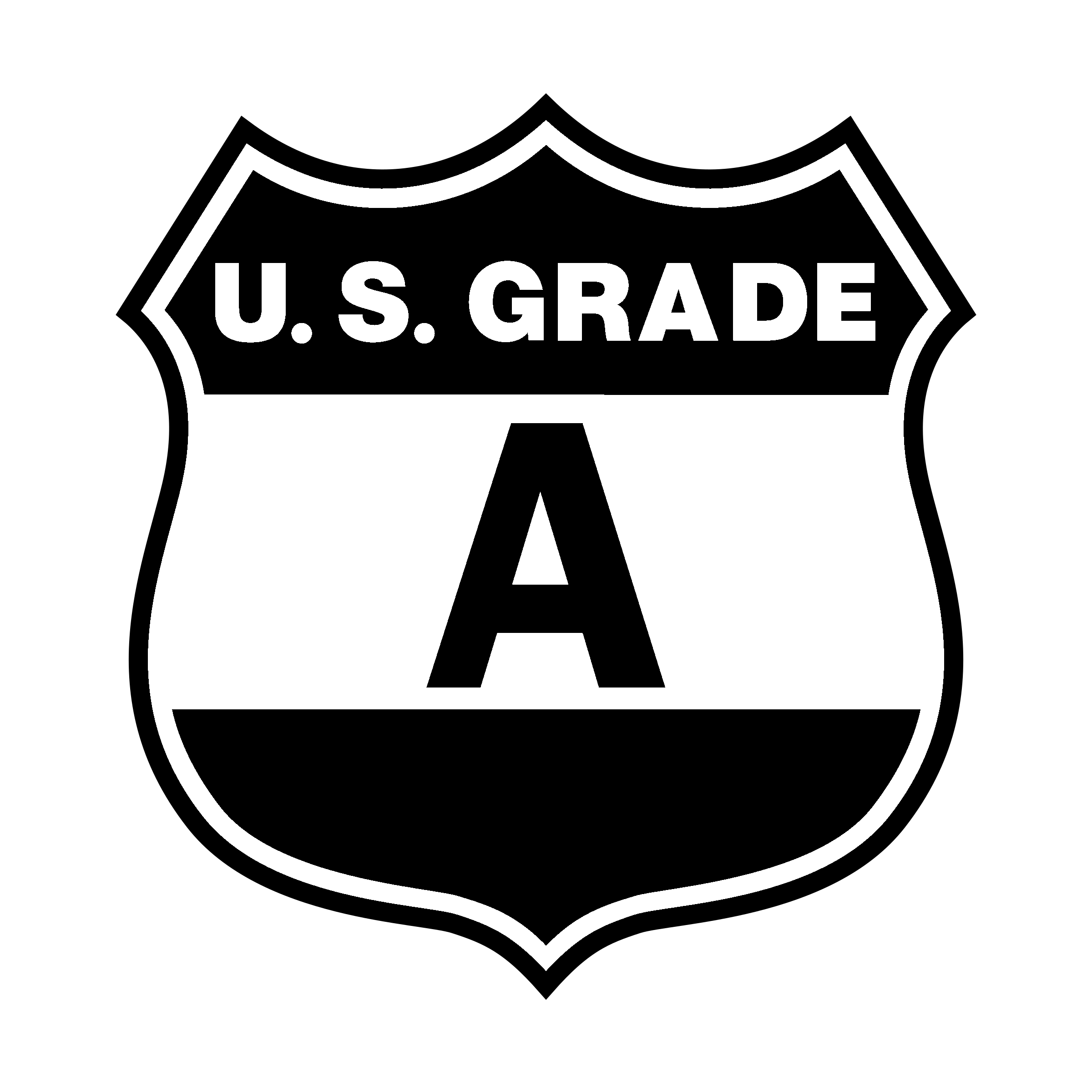 US Grade A Logo PNG Transparent & SVG Vector - Freebie Supply