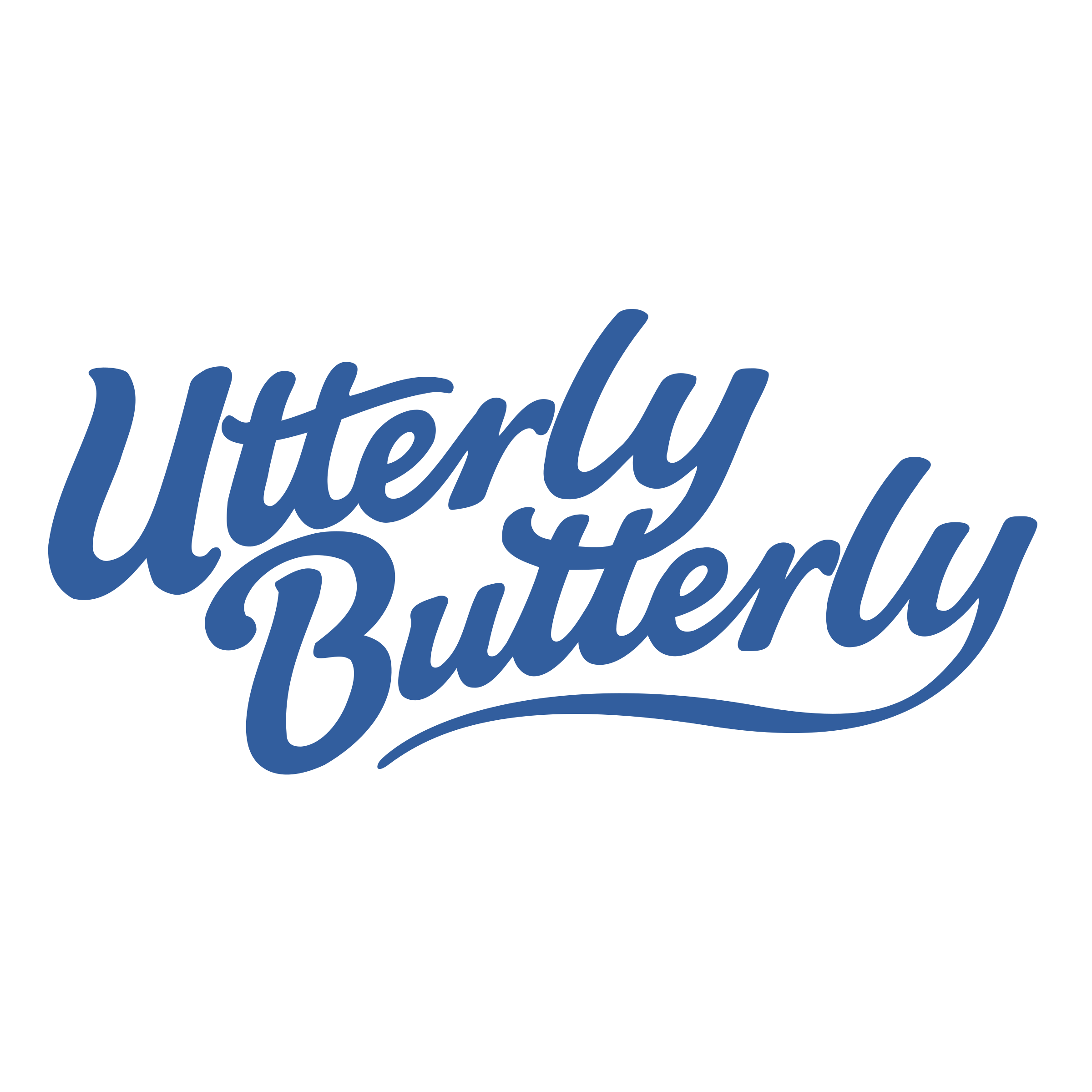 Utterly Butterly Logo PNG Transparent & SVG Vector - Freebie Supply