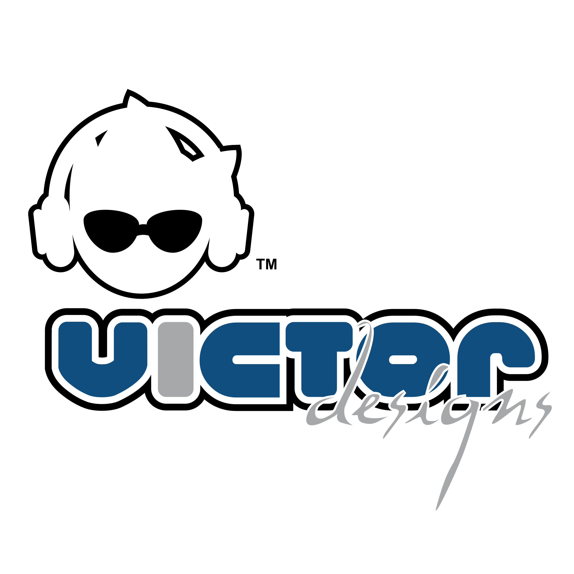 Victor Designs Logo PNG Transparent & SVG Vector - Freebie Supply