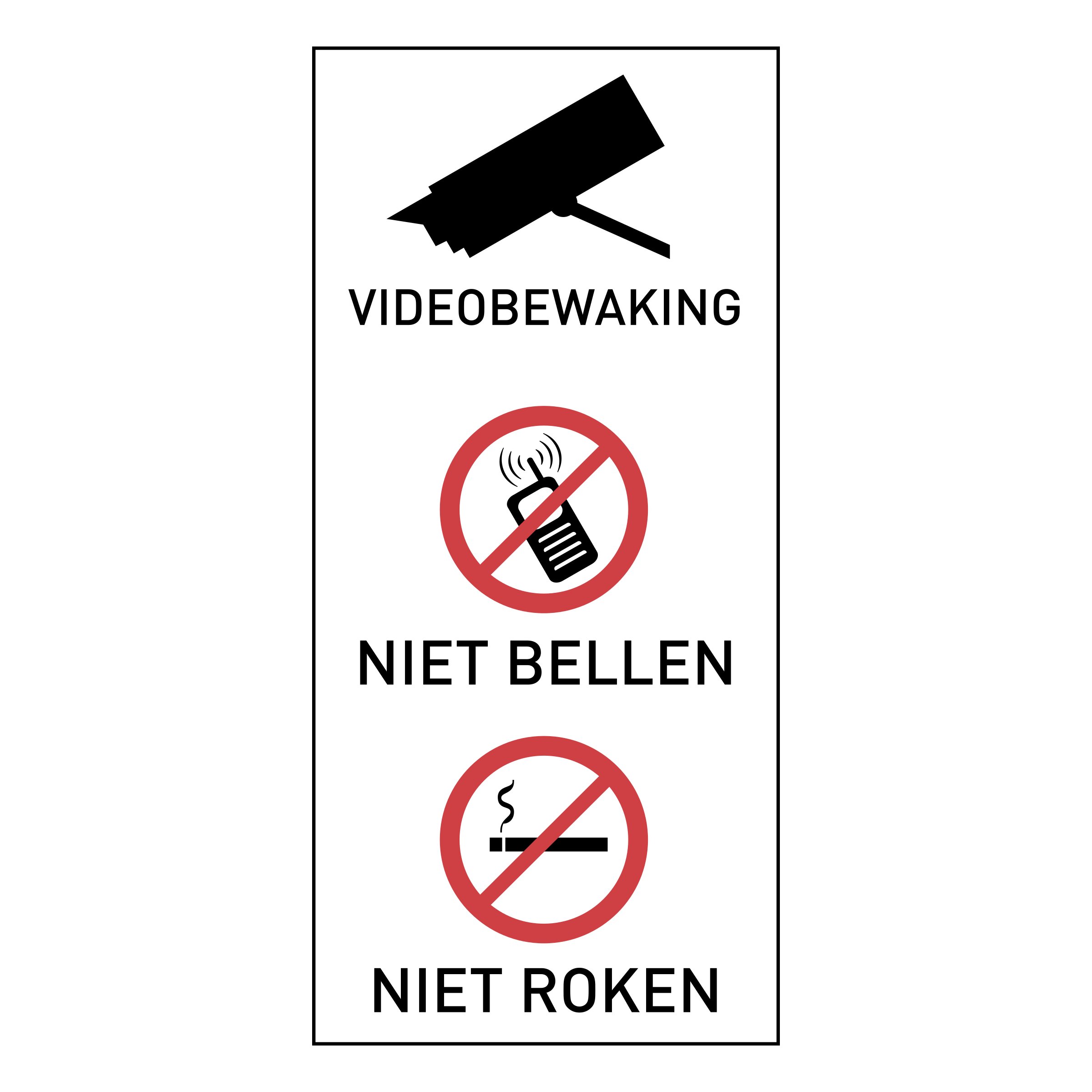 Niet Roken Logo Vector