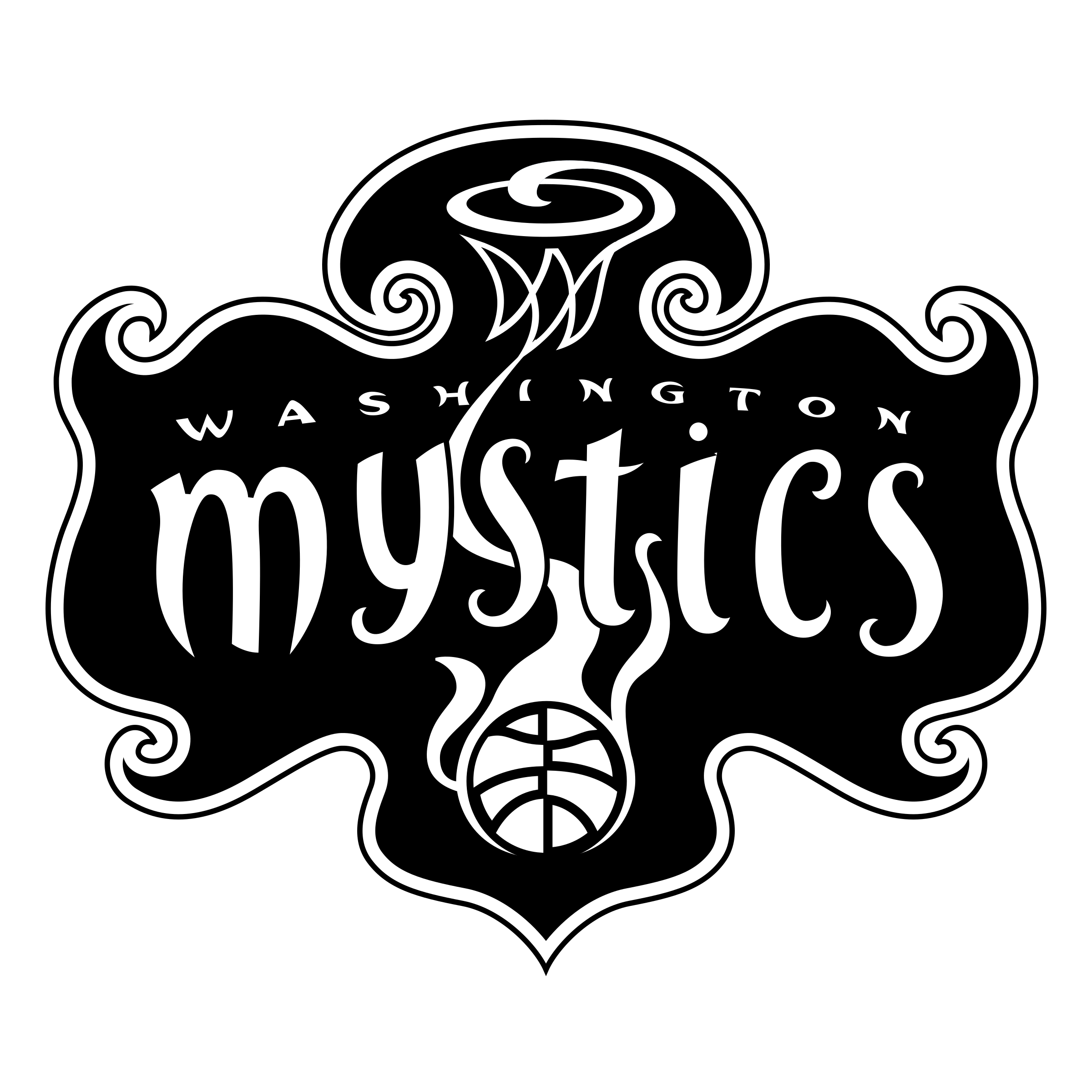 Washington Mystics Logo PNG Transparent & SVG Vector - Freebie Supply