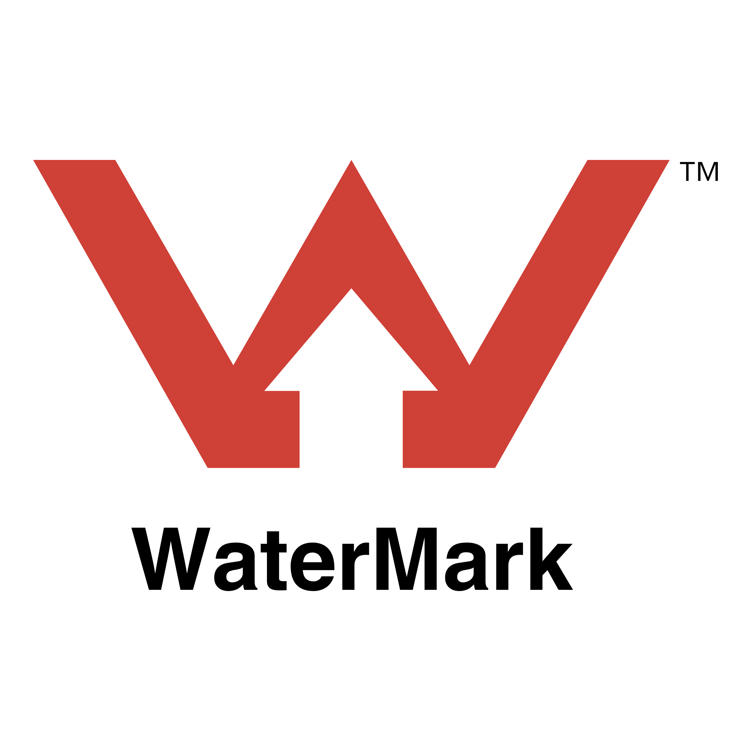 WaterMark Logo PNG Transparent SVG Vector Freebie Supply