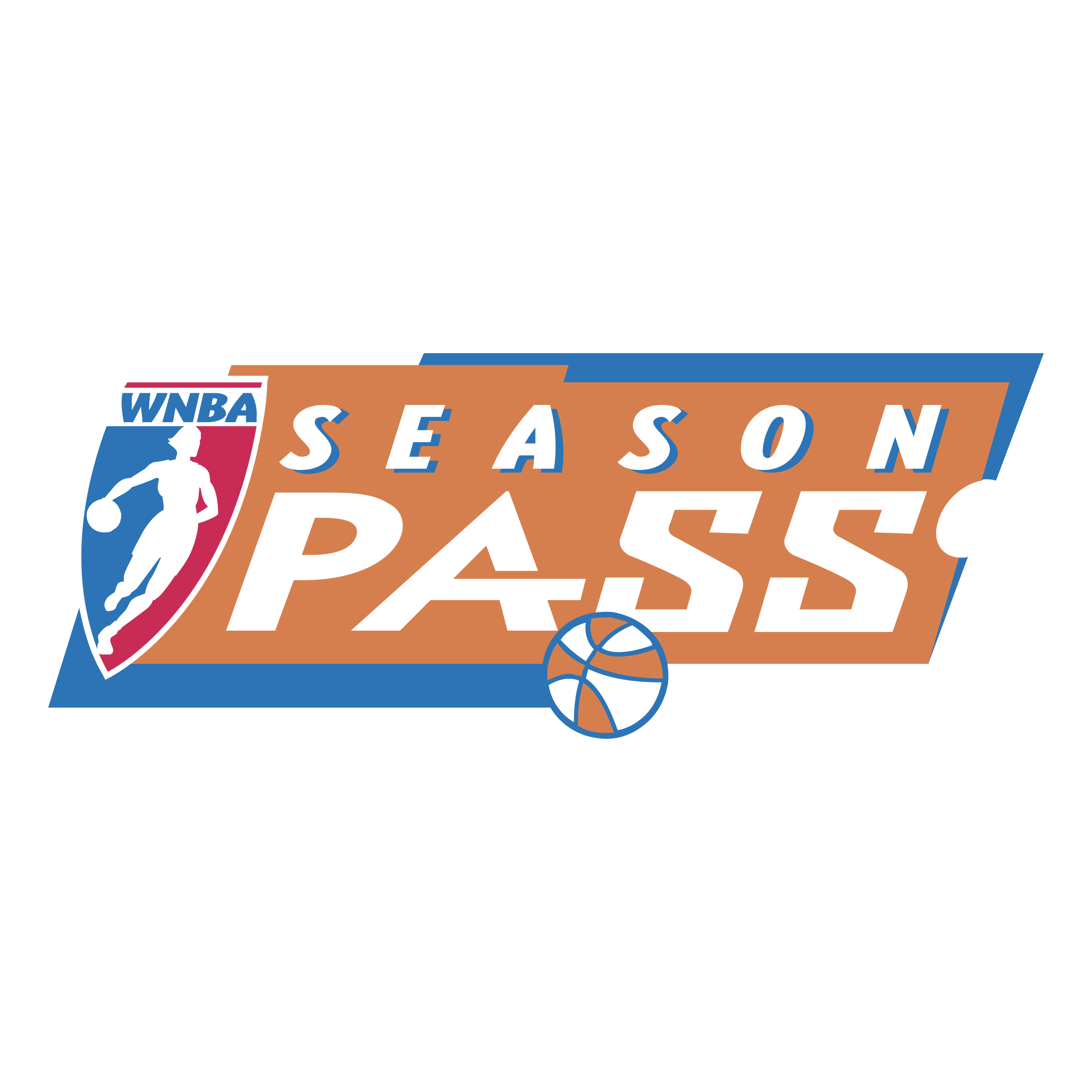 Logotipo Wnba Png 1999 2002 ORLANDO MIRACLE WNBA BASKETBALL 3"