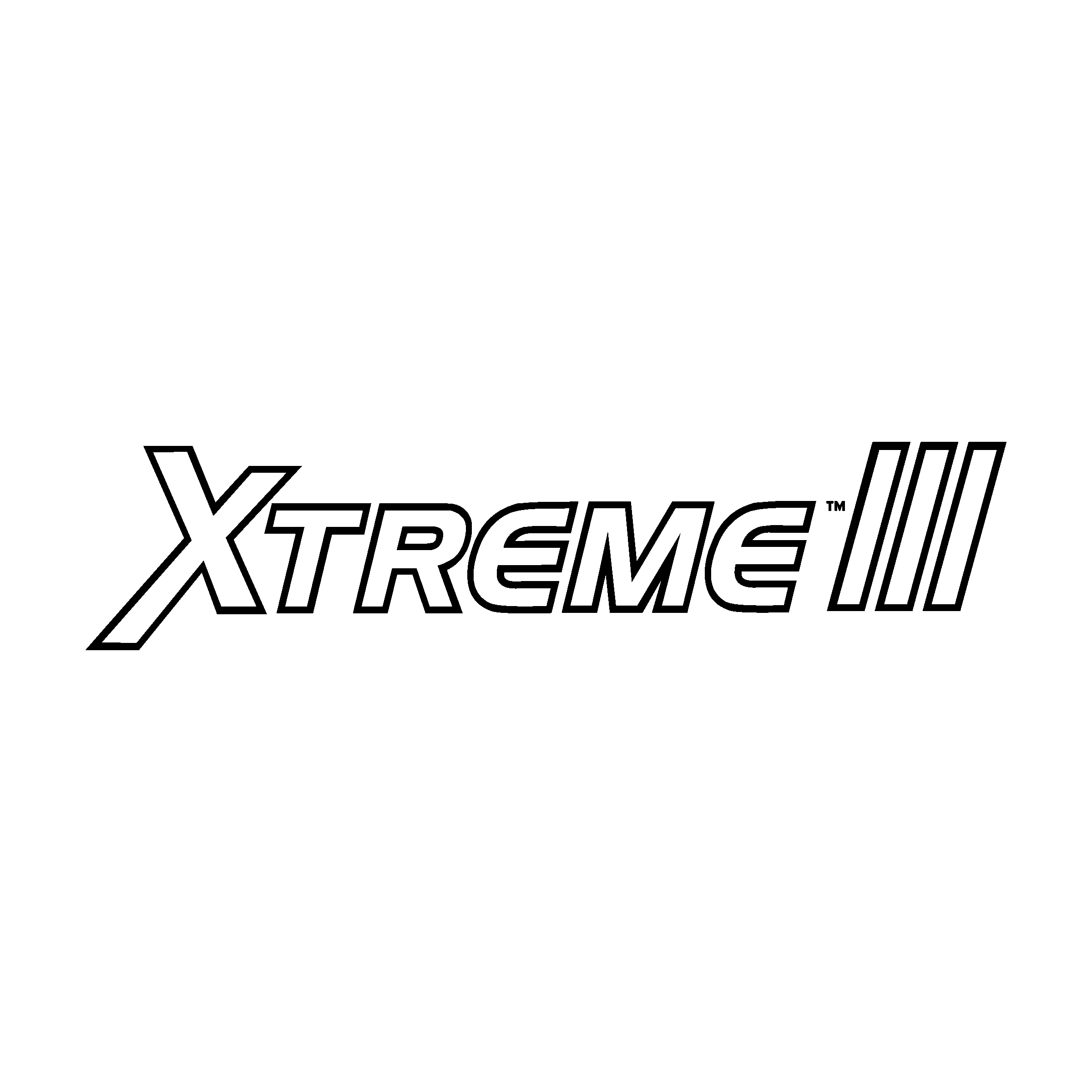 Xtreme III Logo PNG Transparent & SVG Vector - Freebie Supply