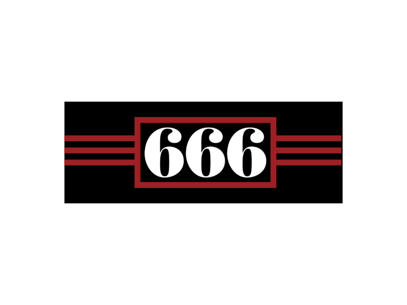 666 Logo PNG Transparent & SVG Vector - Freebie Supply