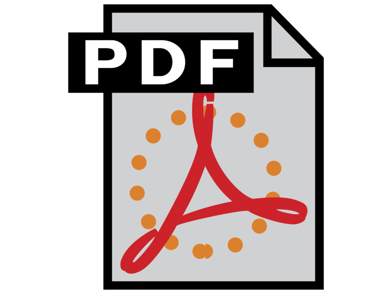 Adobe PDF Logo PNG Transparent & SVG Vector - Freebie Supply