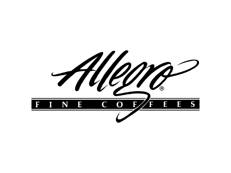 Allegro Fine Coffees Logo PNG Transparent & SVG Vector - Freebie Supply