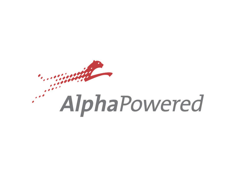 Alpha Powered Logo PNG Transparent & SVG Vector - Freebie Supply