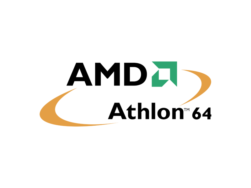 AMD Athlon 64 Processor Logo PNG Transparent & SVG Vector - Freebie Supply