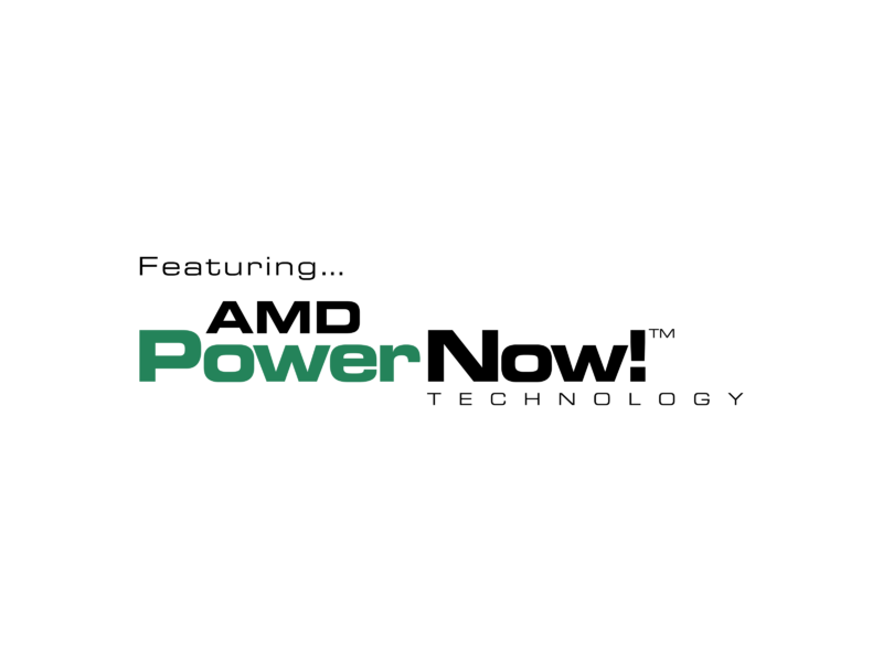 AMD PowerNow! Logo PNG Transparent & SVG Vector - Freebie Supply